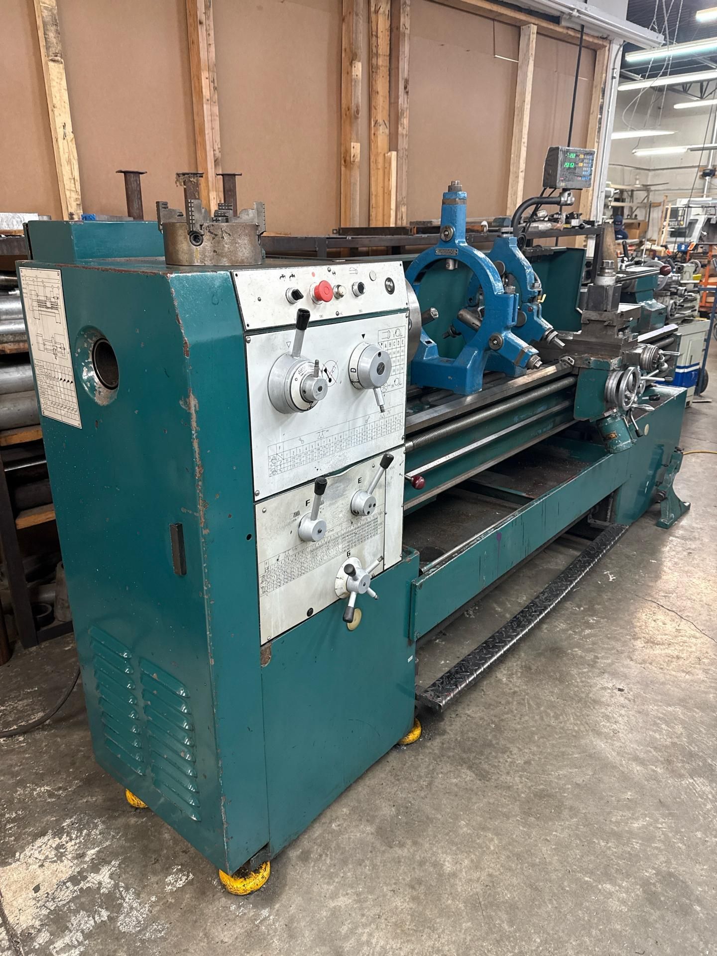 EMCO 111-3940 Engine Lathe, JENIX DCS882L DRO, Quick Change Tool Post ...