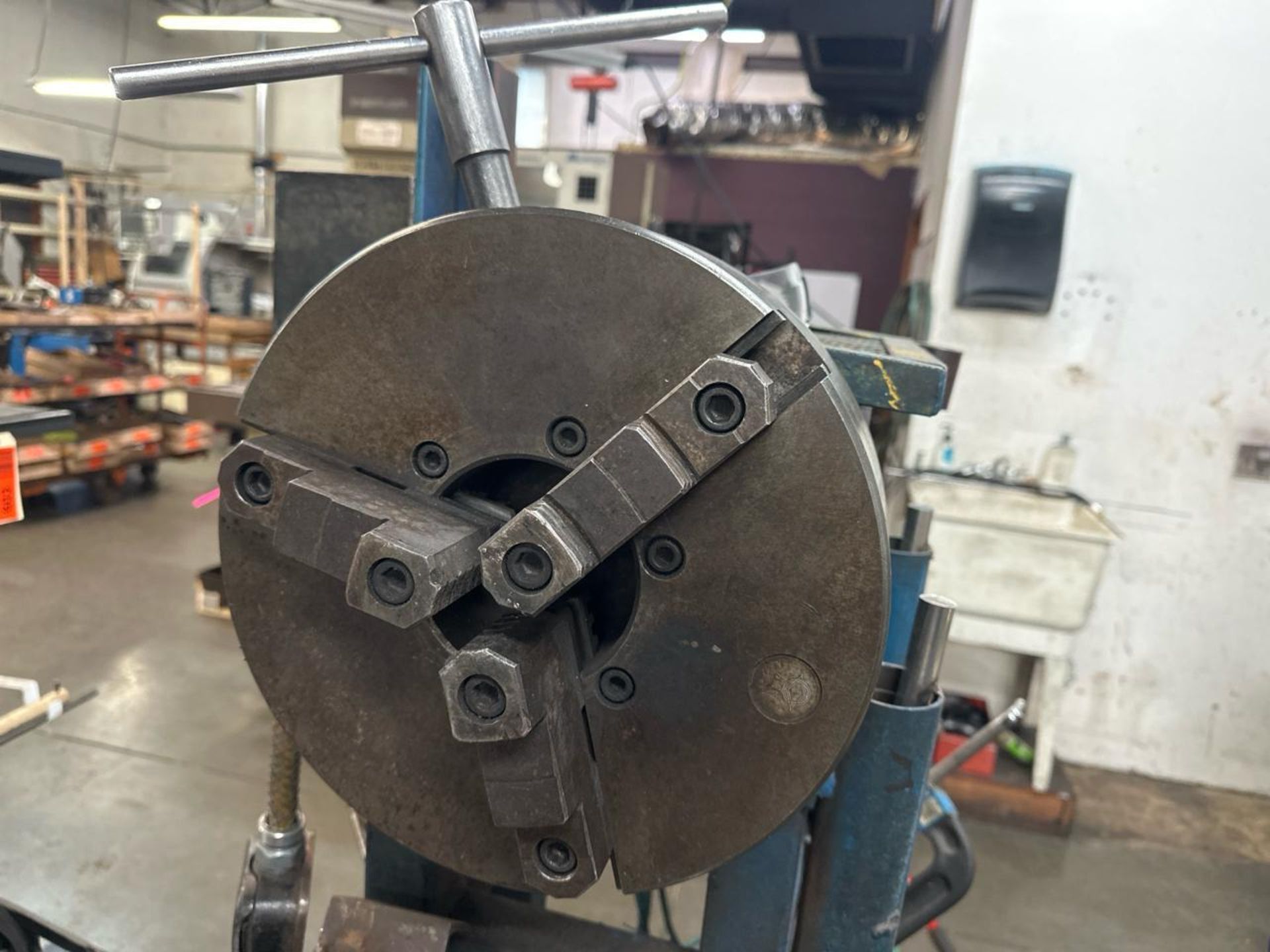 Heavy Duty Rolling Welding / Turning Positioner w/12” 3-Jaw Chuck, inv: 604