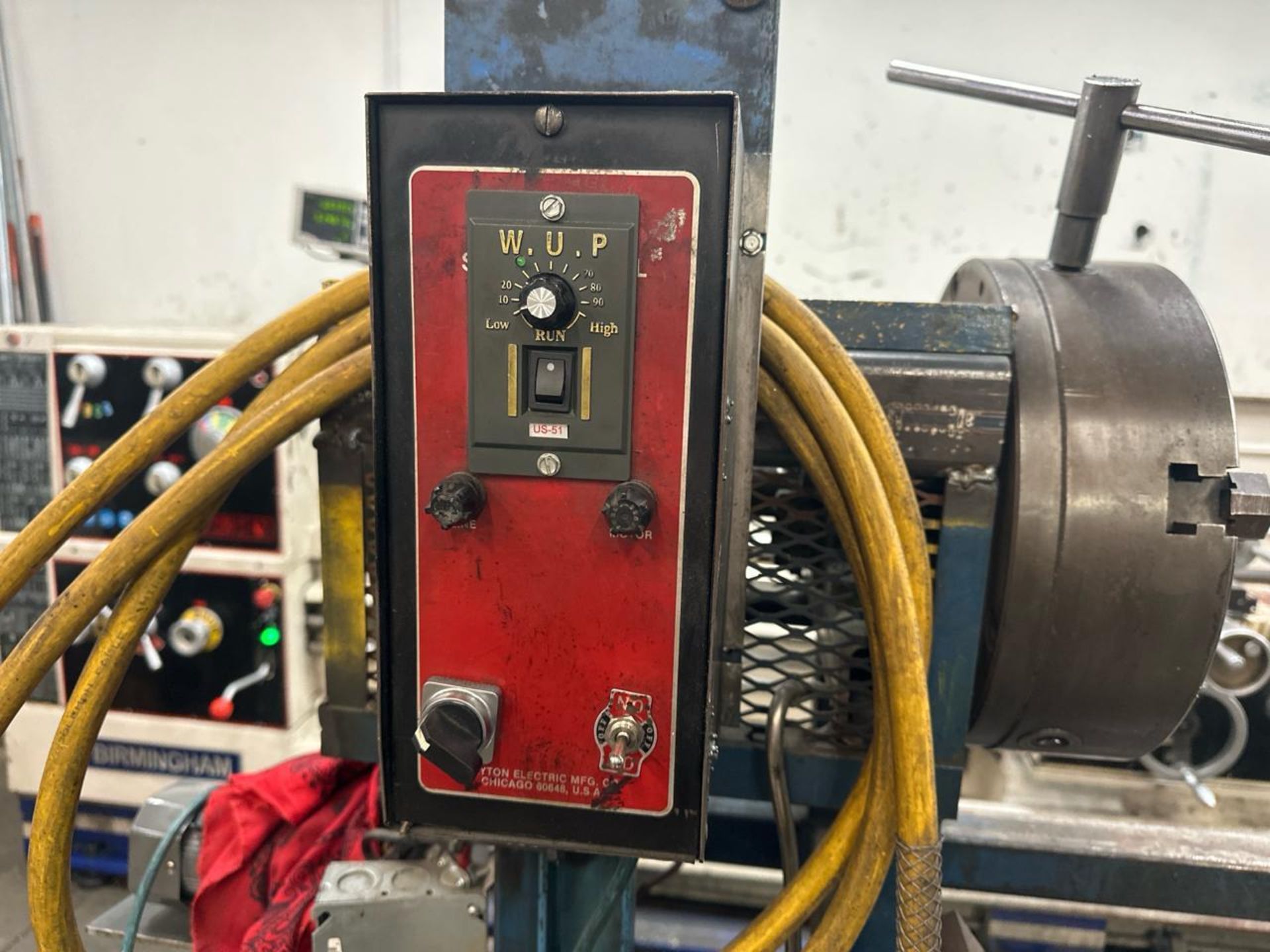 Heavy Duty Rolling Welding / Turning Positioner w/12” 3-Jaw Chuck, inv: 604