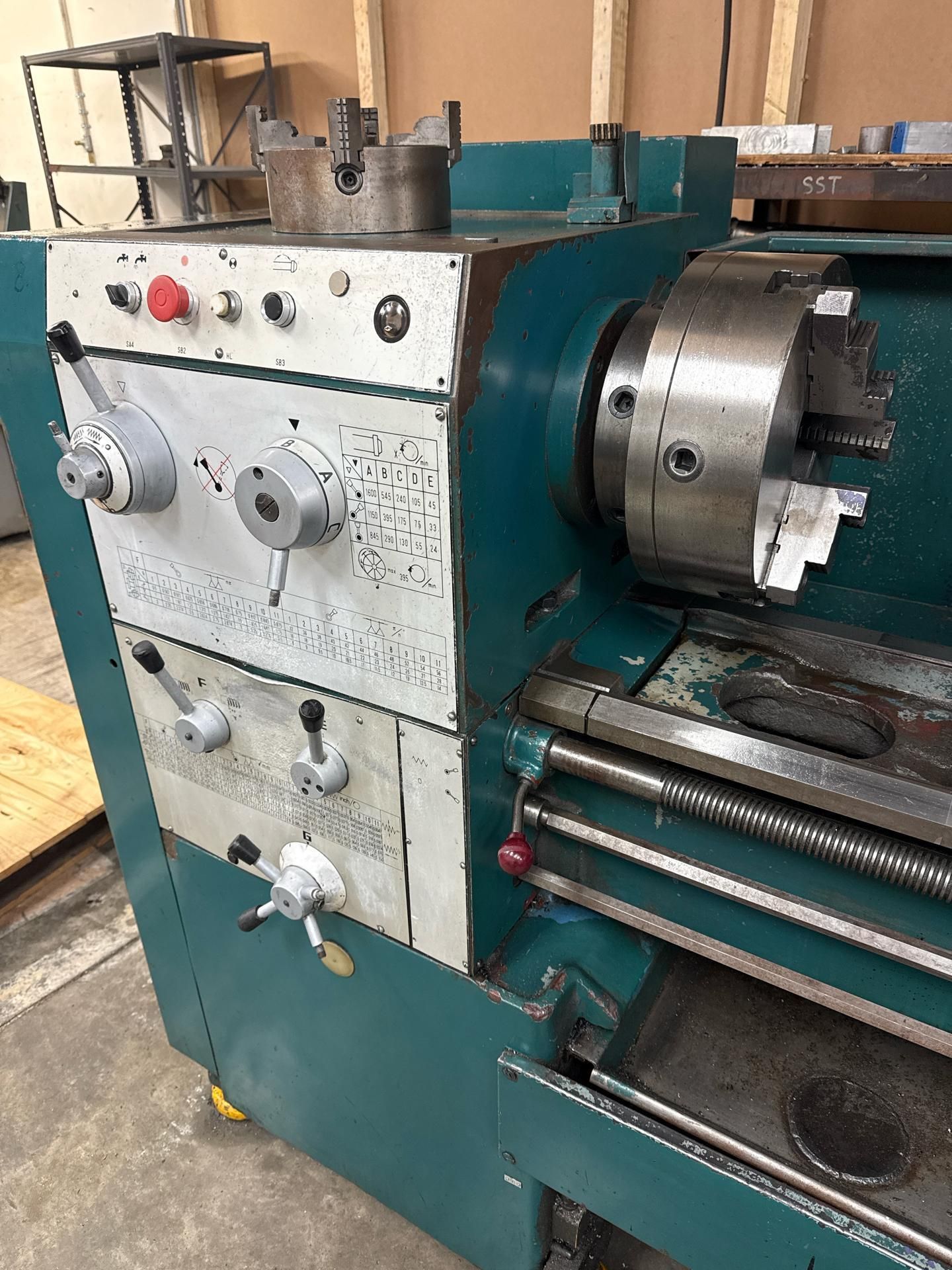EMCO 111-3940 Engine Lathe, JENIX DCS882L DRO, Quick Change Tool Post ...