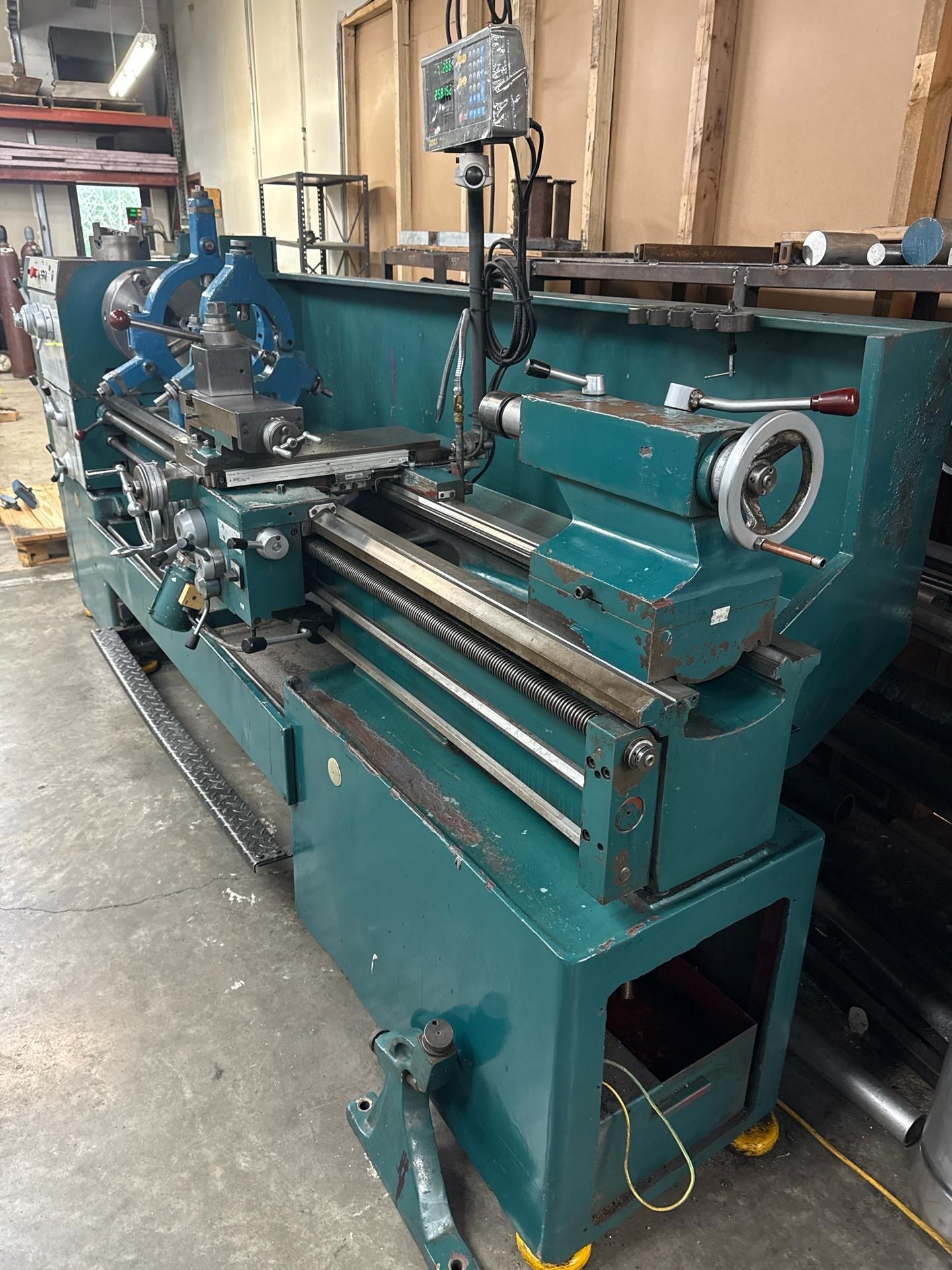 EMCO 111-3940 Engine Lathe, JENIX DCS882L DRO, Quick Change Tool Post ...