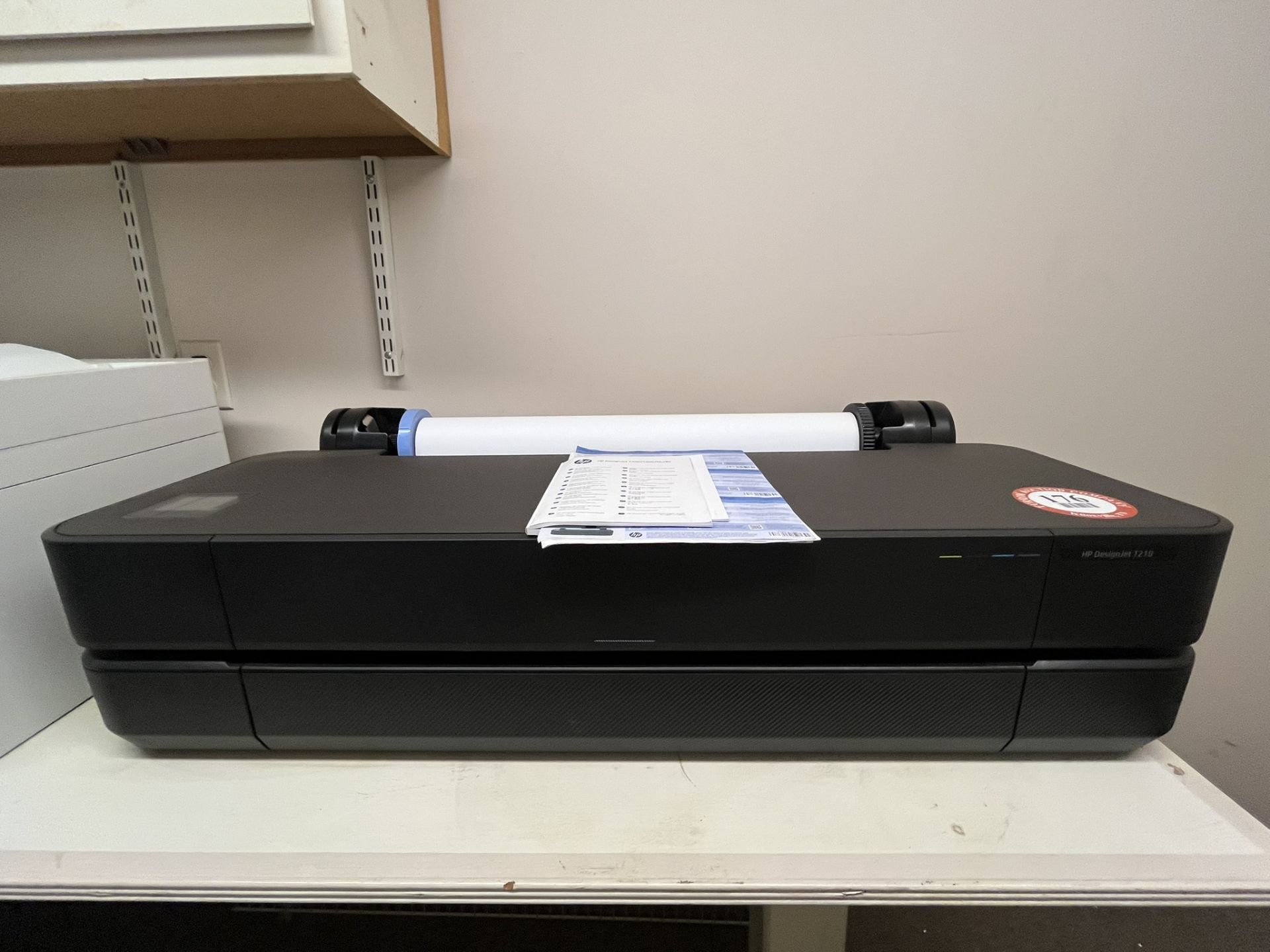 H-P Design Jet Model T210 Wide Format Color Printer