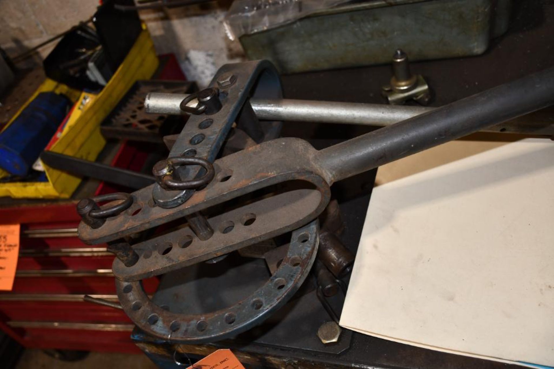 EZ BEND PIPE BENDER MODEL MP9000 WITH MANUAL - INCLUDES TWO TIER HEAVY ...