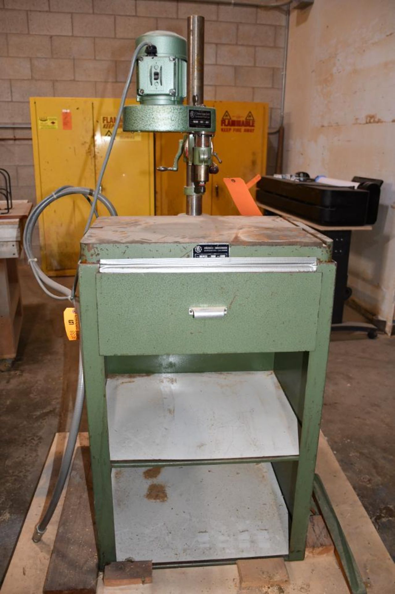(1987) F. Zimmerman (West Germany) Pin Router, Model 11.2000, s/n 843