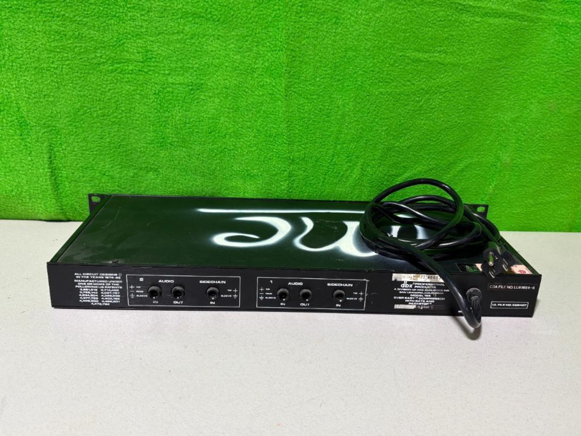 DBX PROFESSIONAL PRODUCTS GAIN REDUCTION 166