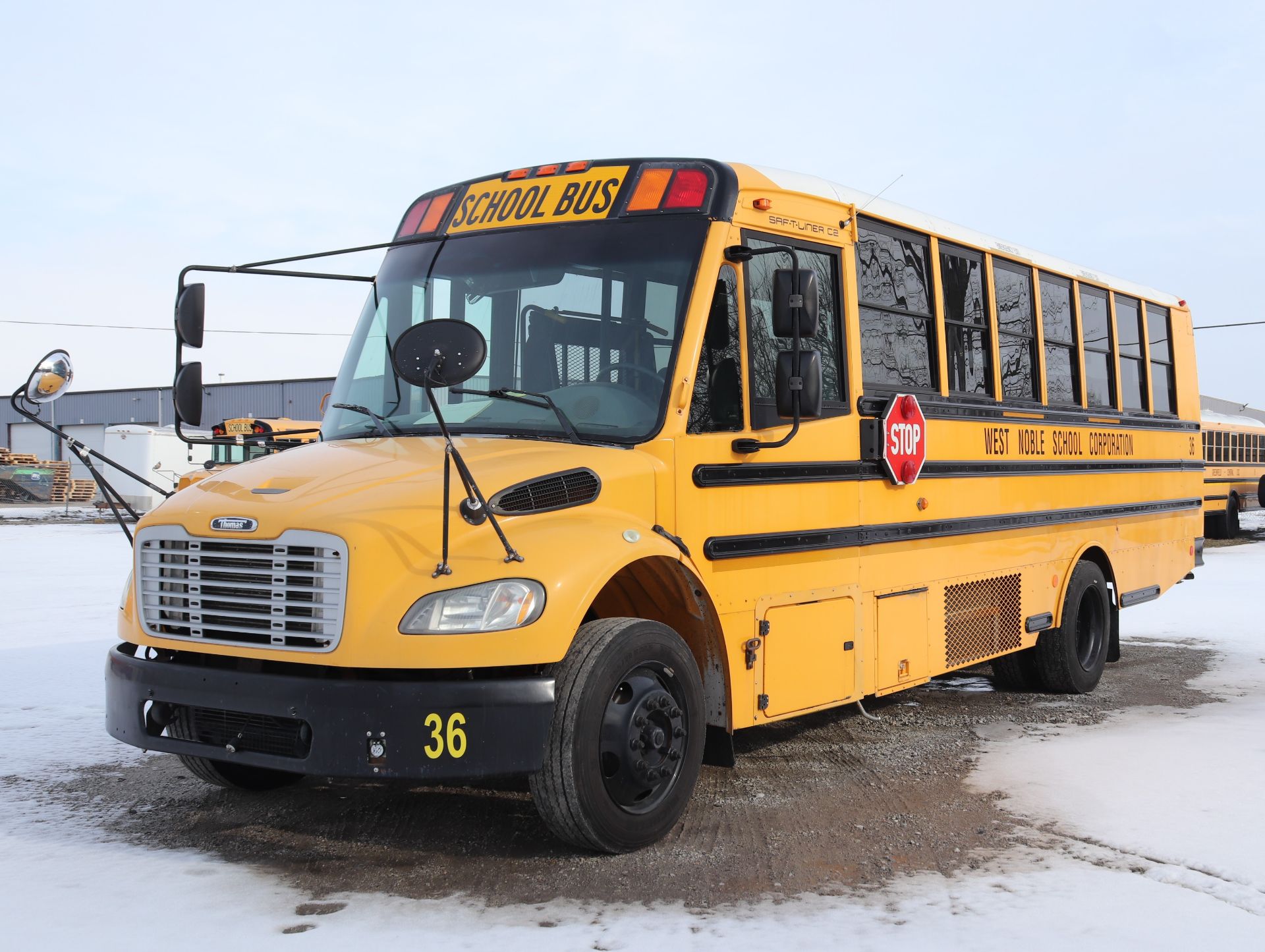 2012 Thomas Built 18-Passenger School Bus with Front Handicap Lift ...