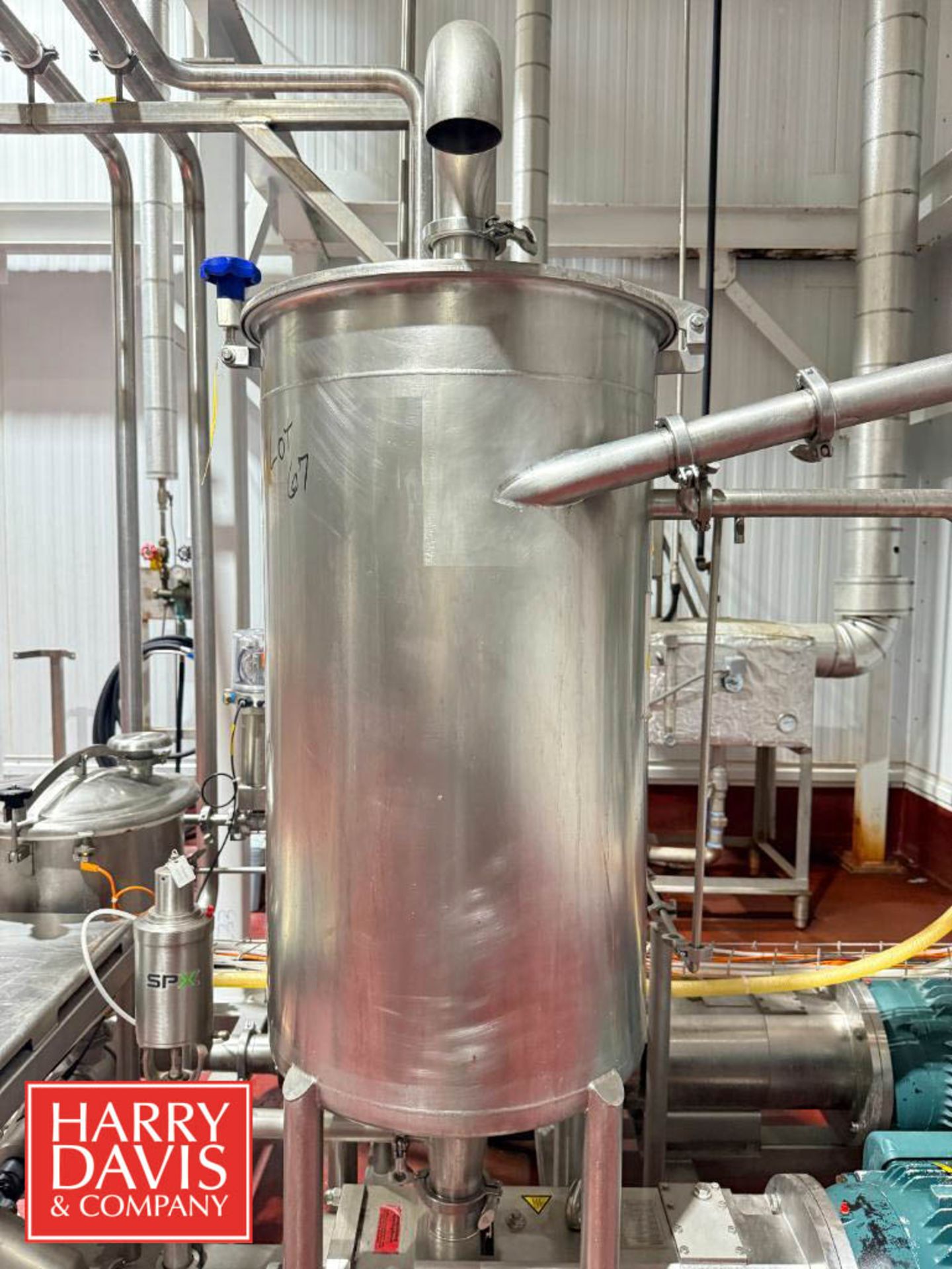 2018 Semi-Bulk Systems Skidded Semi-Bulk Liquid Mixing System, S/N ...