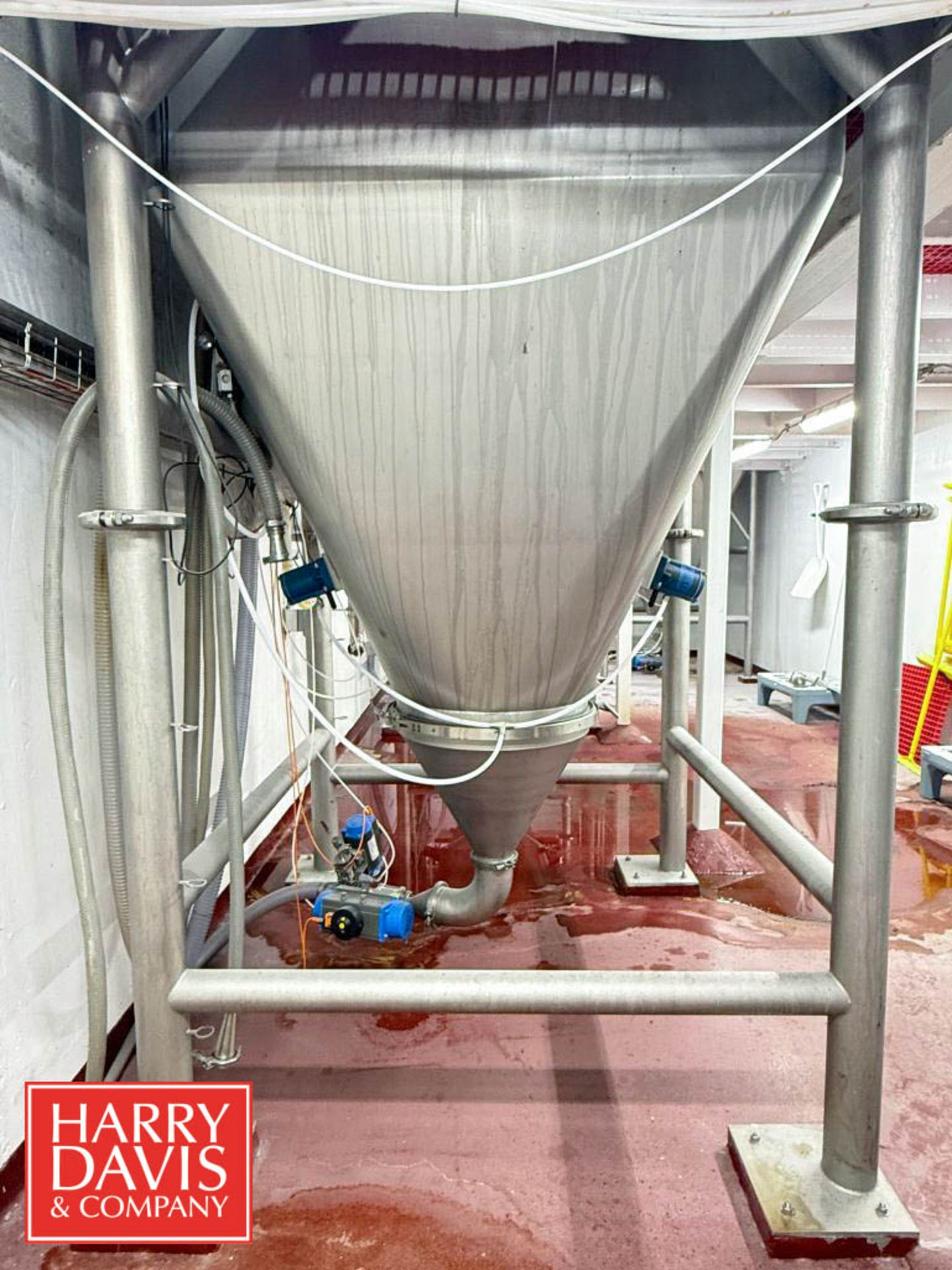 2018 Semi-Bulk Systems S/S Powder Bag Dump Hopper System, Model: S6319 ...
