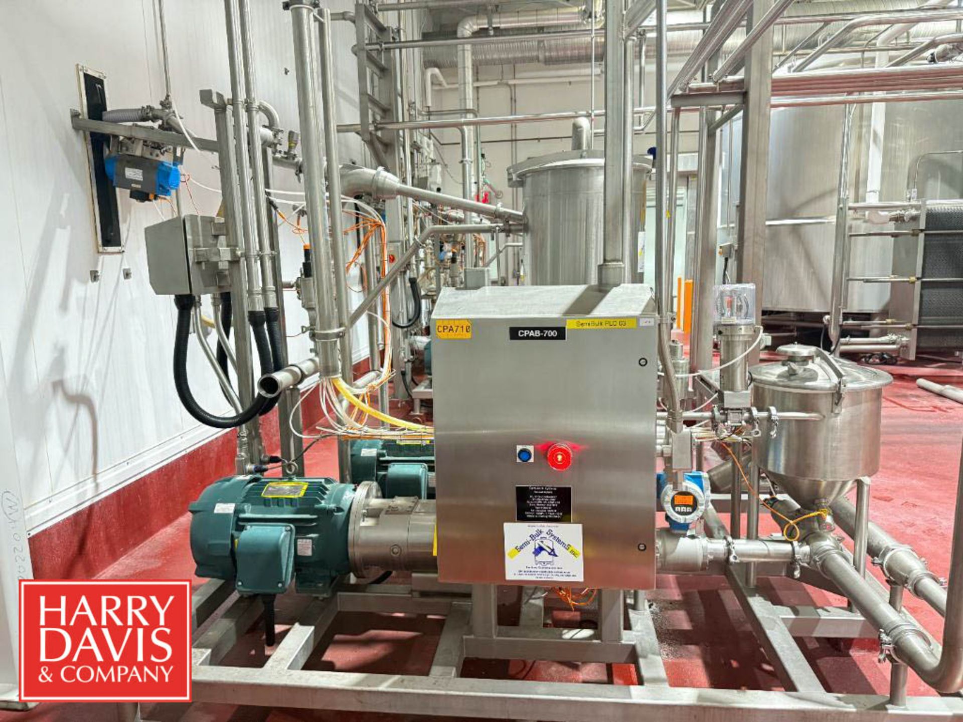 2018 Semi-Bulk Systems Skidded Semi-Bulk Liquid Mixing System, S/N ...