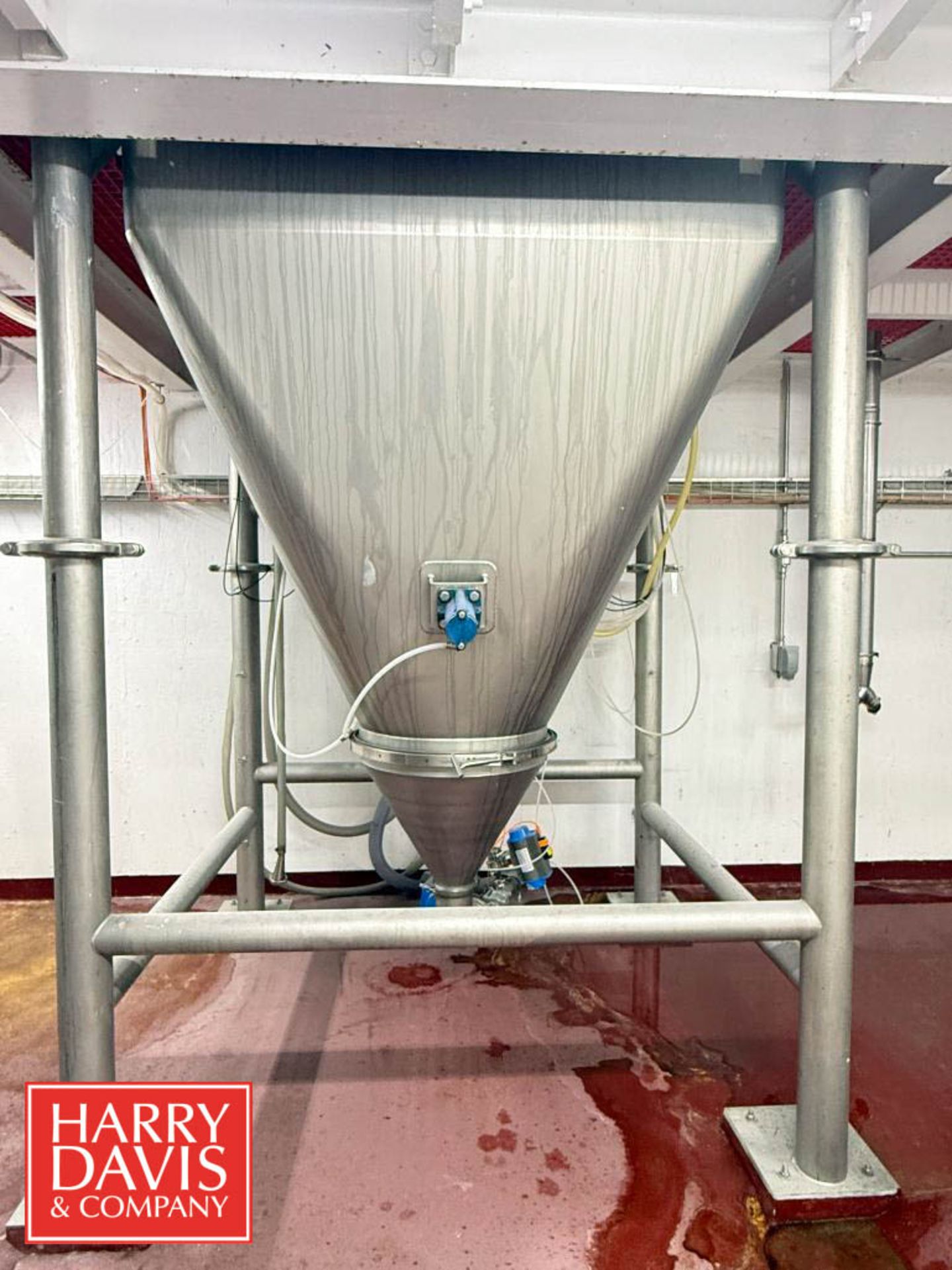 2018 Semi-Bulk Systems S/S Powder Bag Dump Hopper System, Model: S6319 ...