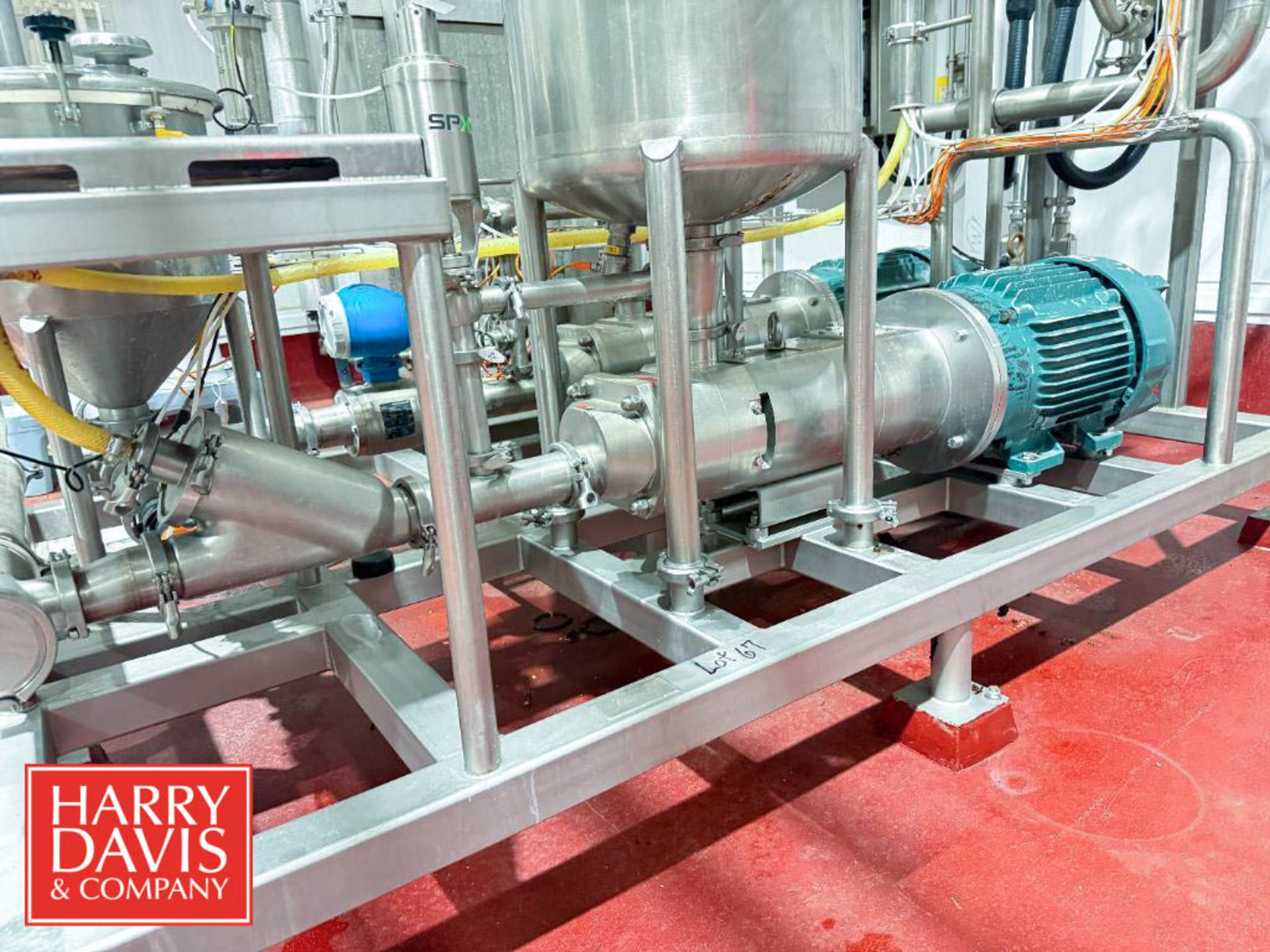 2018 Semi-Bulk Systems Skidded Semi-Bulk Liquid Mixing System, S/N ...