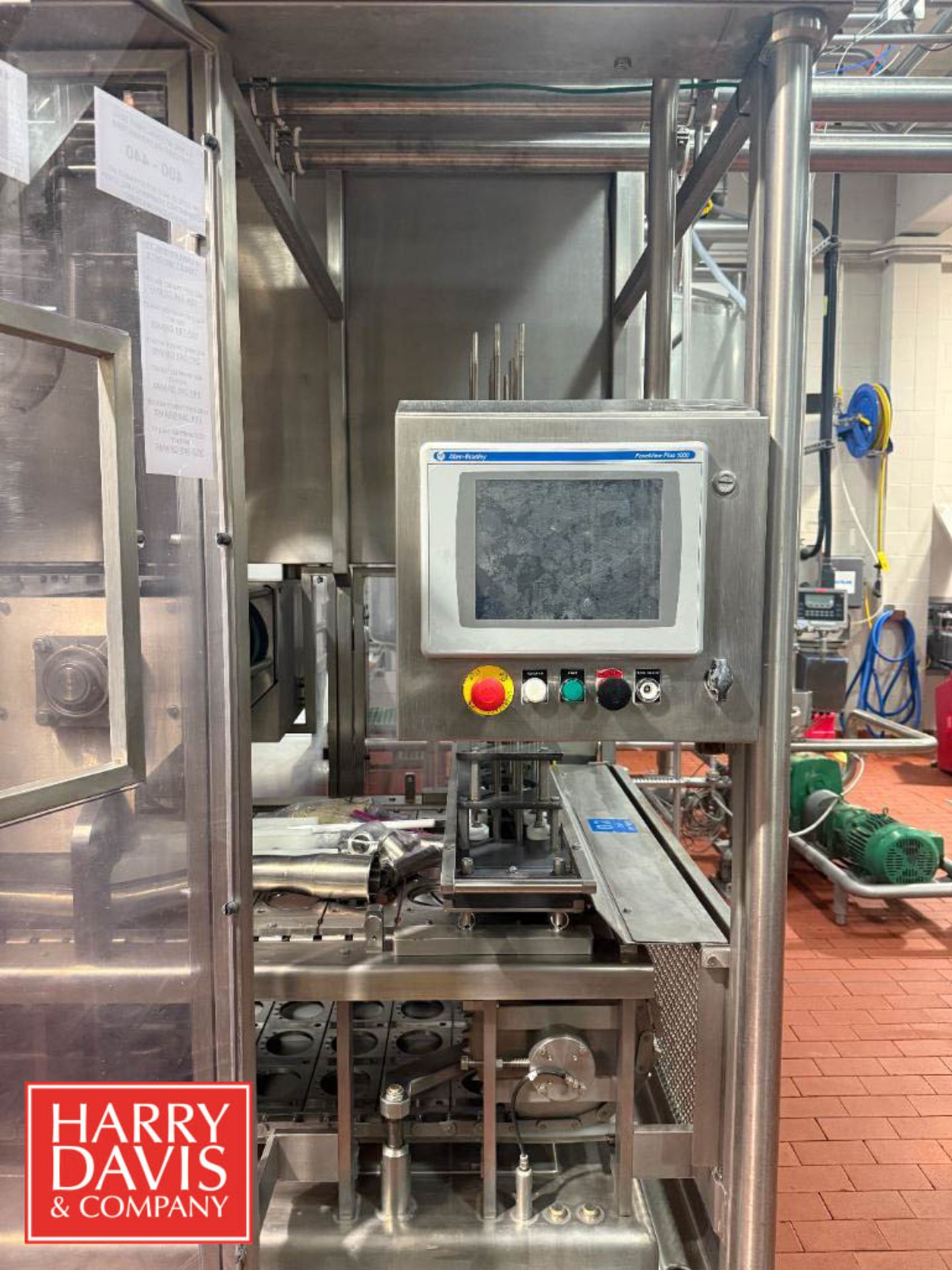 Modern Packaging 4-Lane Filler (6-12oz), S/N: MP880 with S/S Base ...