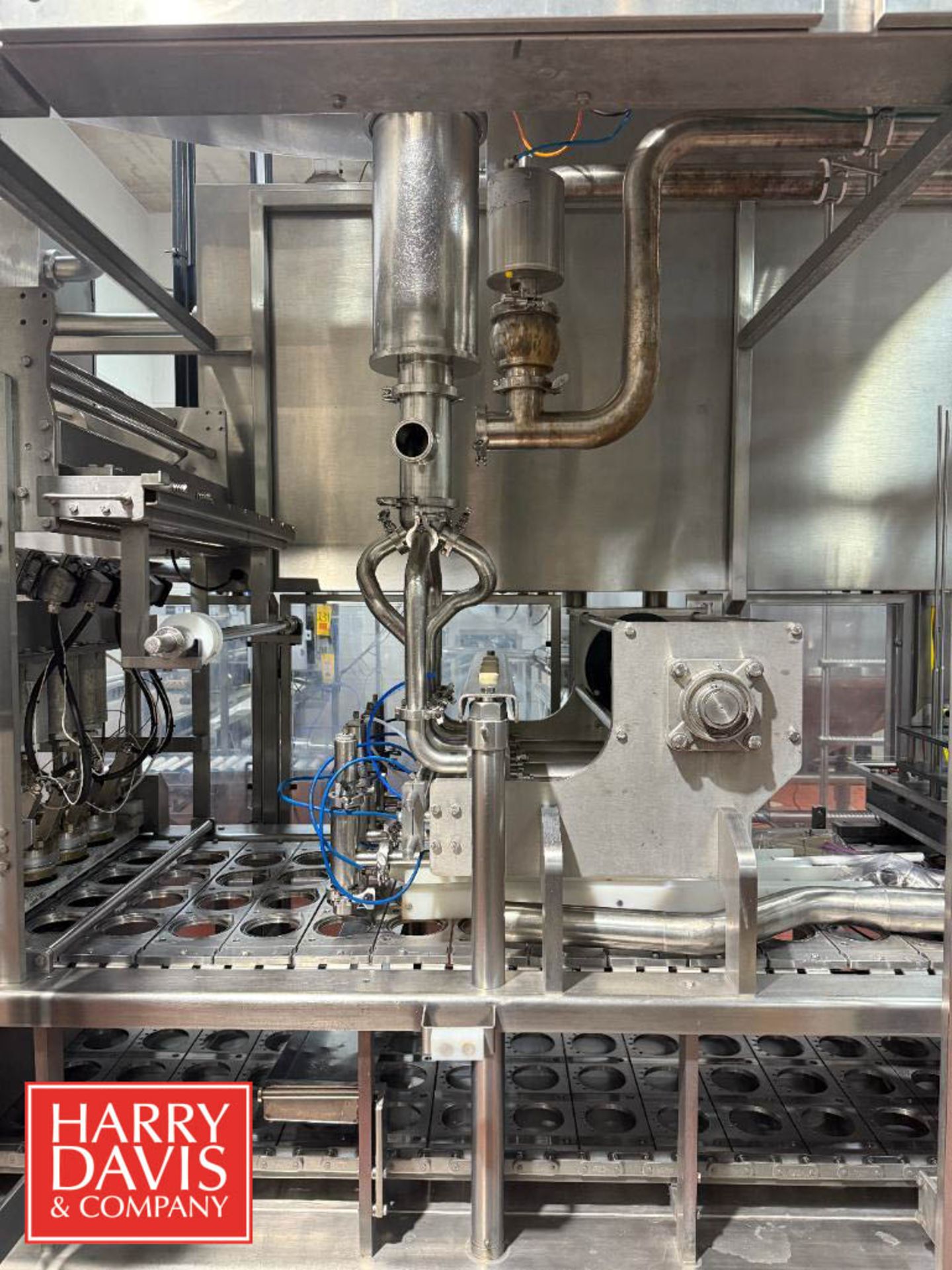 Modern Packaging 4-Lane Filler (6-12oz), S/N: MP880 with S/S Base ...
