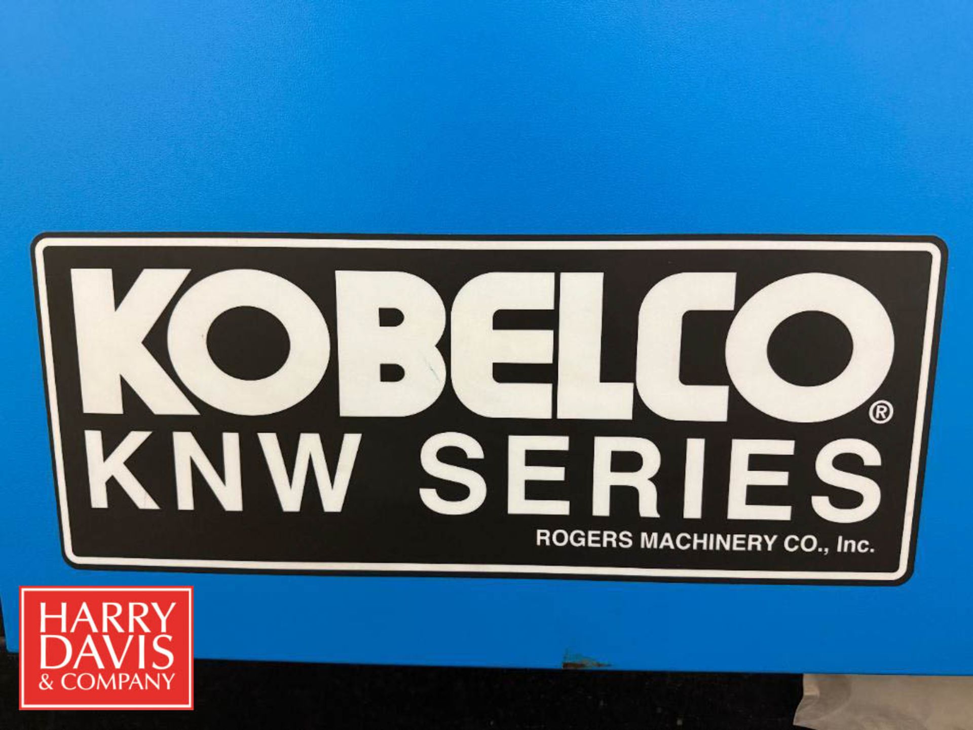 Kobelco KNW Series Oil-Free 2-Stage 150 HP Rotary Screw Air Compressor ...