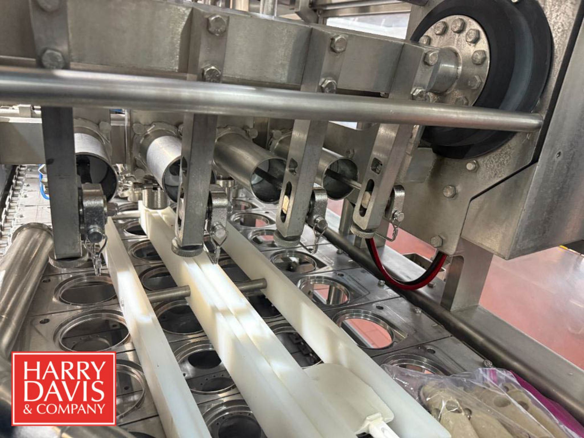 Modern Packaging 4-Lane Filler (6-12oz), S/N: MP880 with S/S Base ...