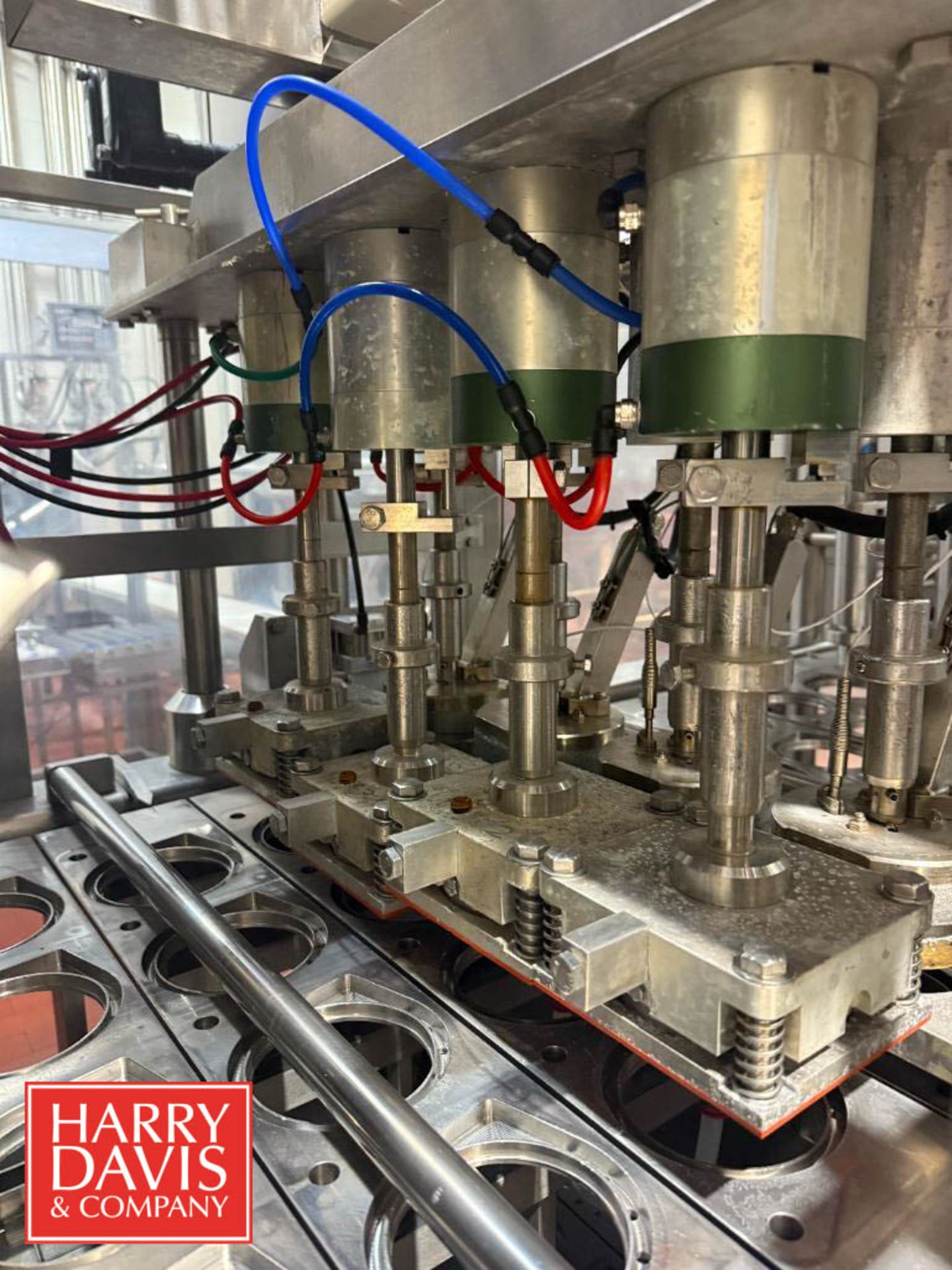 Modern Packaging 4-Lane Filler (6-12oz), S/N: MP880 with S/S Base ...