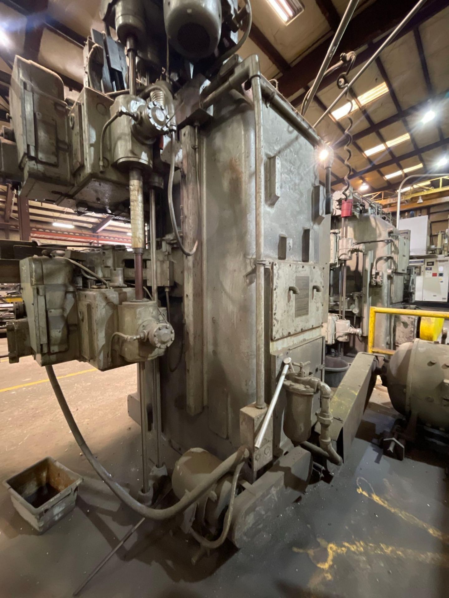 BULLARD 36 CUTMASTER HIGH COLUMN VTL, TURRET, SIDE HEAD, 4-JAW CHUCK ...