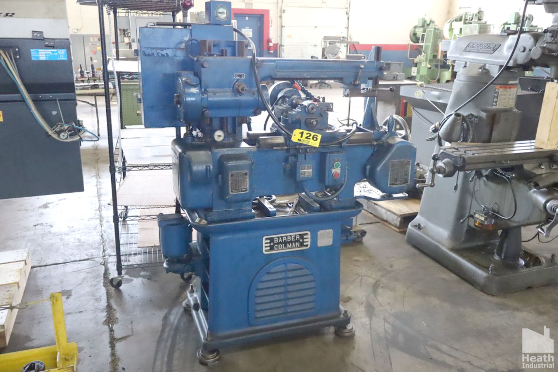 BARBER COLMAN MODEL 6-10 GEAR HOBBER S/N 1592
