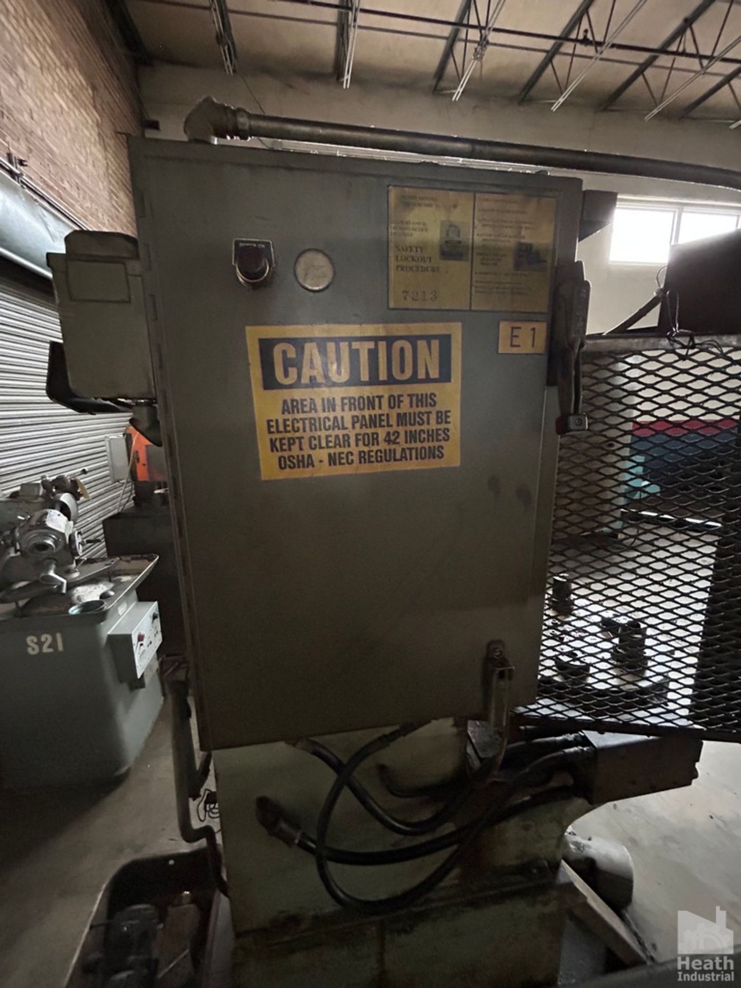 DENISON MODEL T100MC20955D268D276J A72IT106RS209 10 TON HYDRAULIC PRESS ...