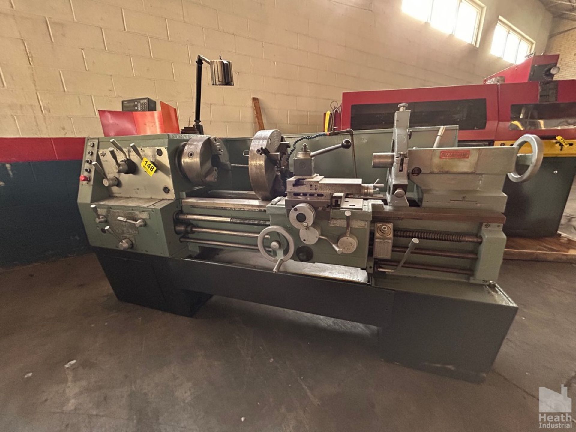 ANDRY CHOW/TOOL MEX MODEL TUG-40M S/N 1297-8774 GAP BED TOOLROOM LATHE ...
