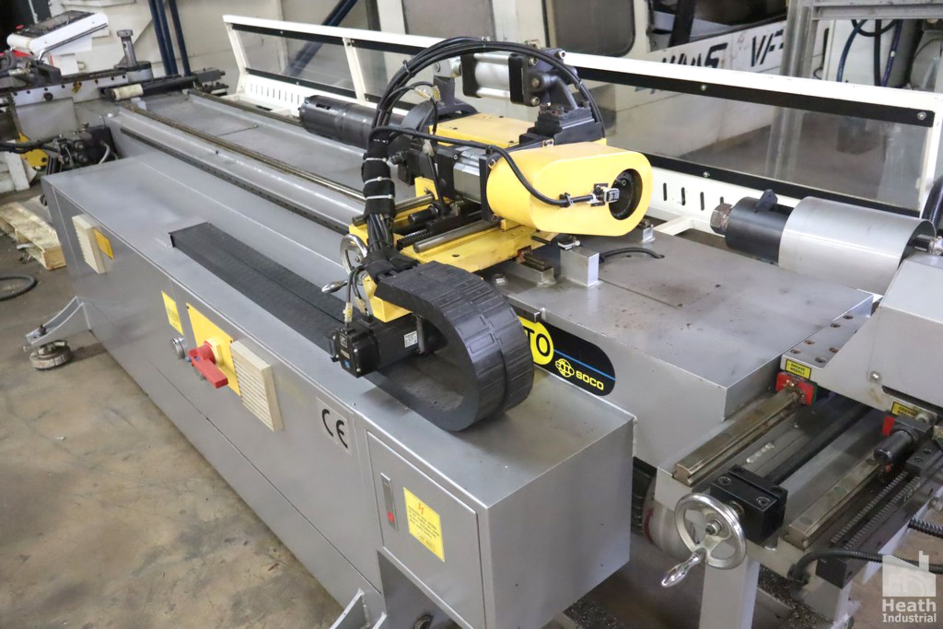 2012 SOCO SB-63-AUTO 3 AXIS AUTOMATIC TUBE BENDER WITH CNC CONTROL 63MM ...
