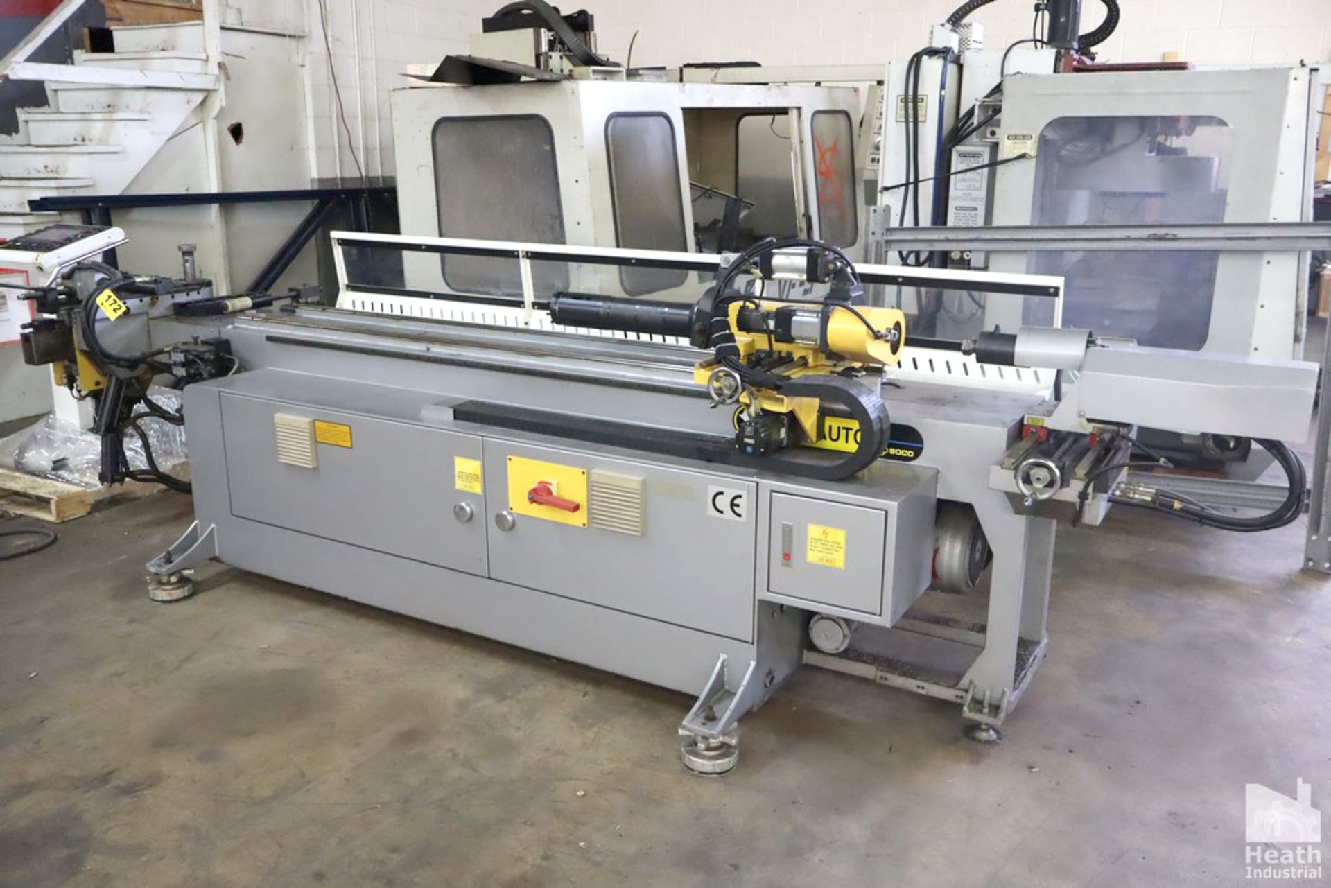 2012 SOCO SB-63-AUTO 3 AXIS AUTOMATIC TUBE BENDER WITH CNC CONTROL 63MM ...