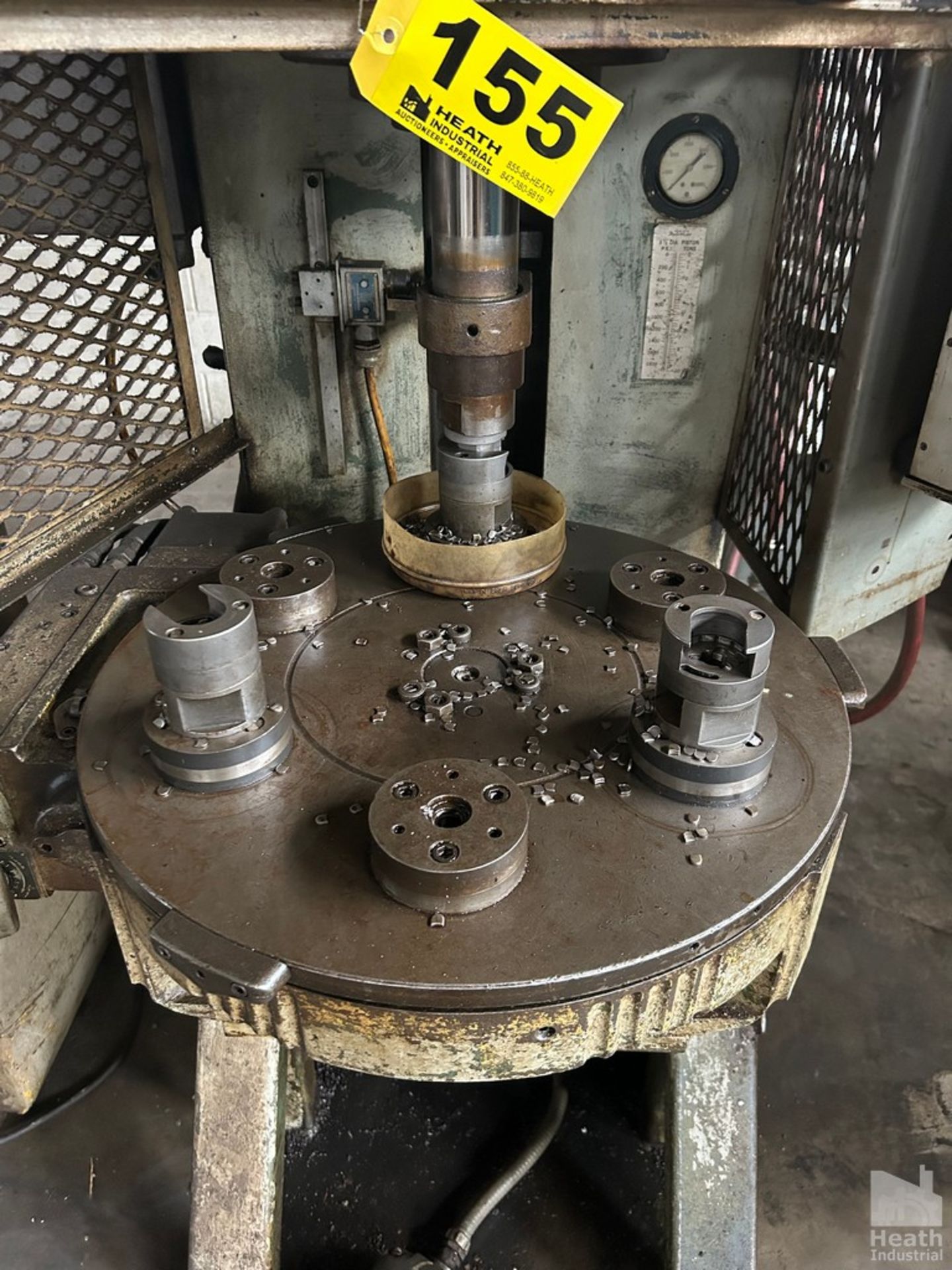 DENISON MODEL T100MC20955D268D276J A72IT106RS209 10 TON HYDRAULIC PRESS ...