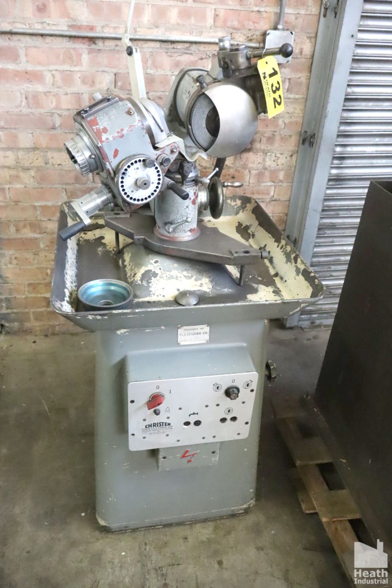 CHRISTIAN TYPE 2-32 CUTTER GRINDER S/N 1833