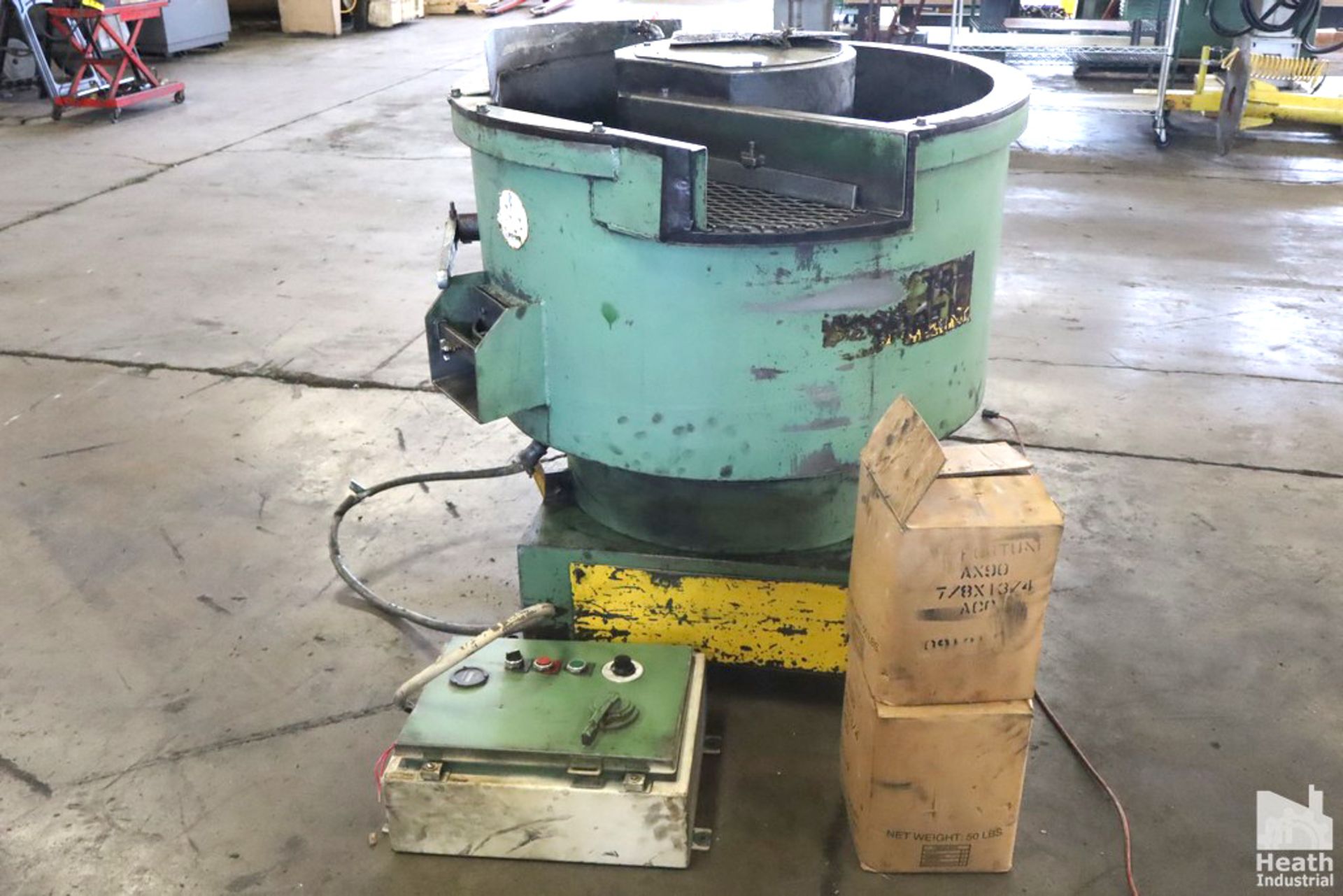 ROTO-FINISH/ ULTRAMATIC 5 CUBIC FT. VIBRATORY FINISHING MILL MODEL SVB ...