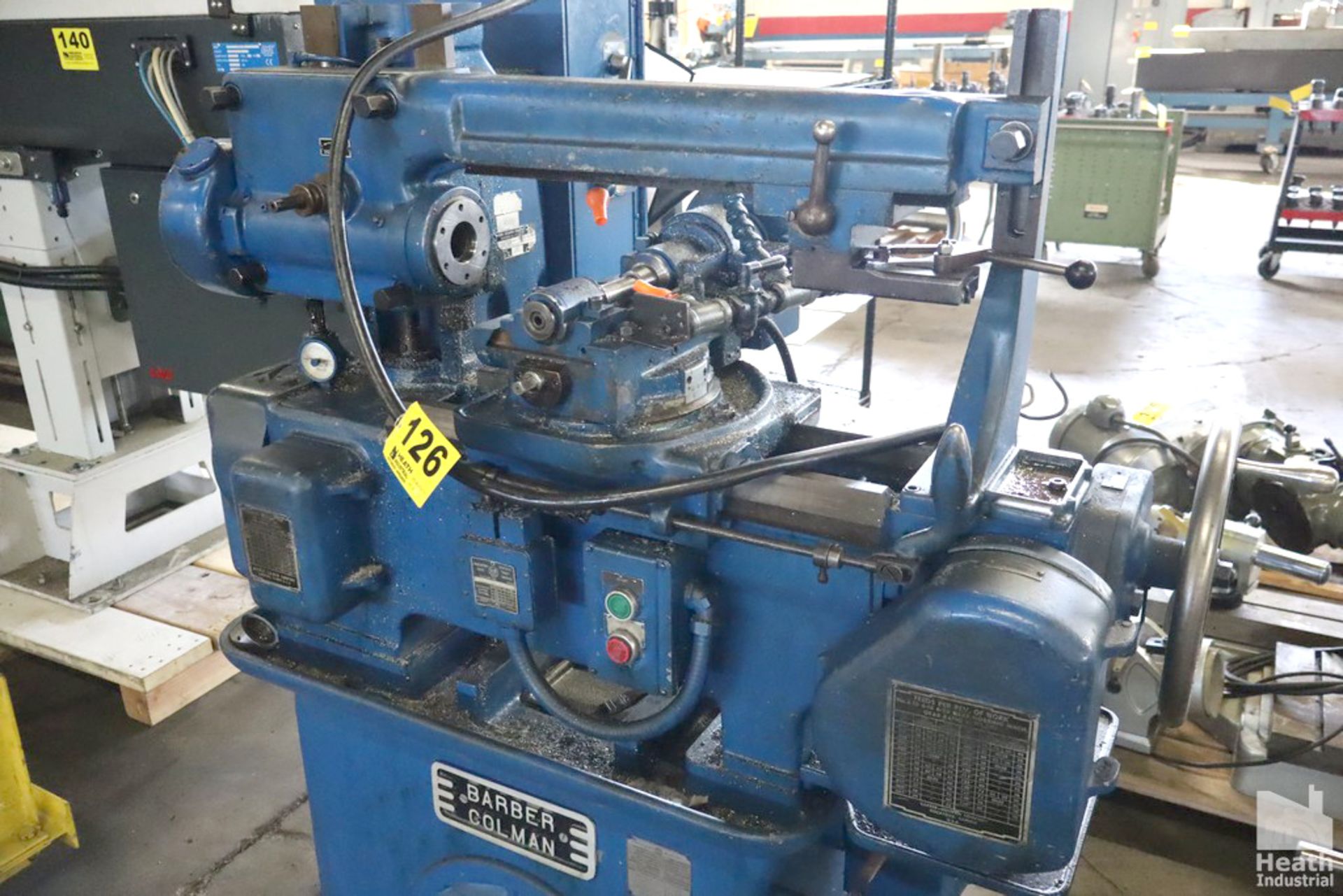 BARBER COLMAN MODEL 6-10 GEAR HOBBER S/N 1592