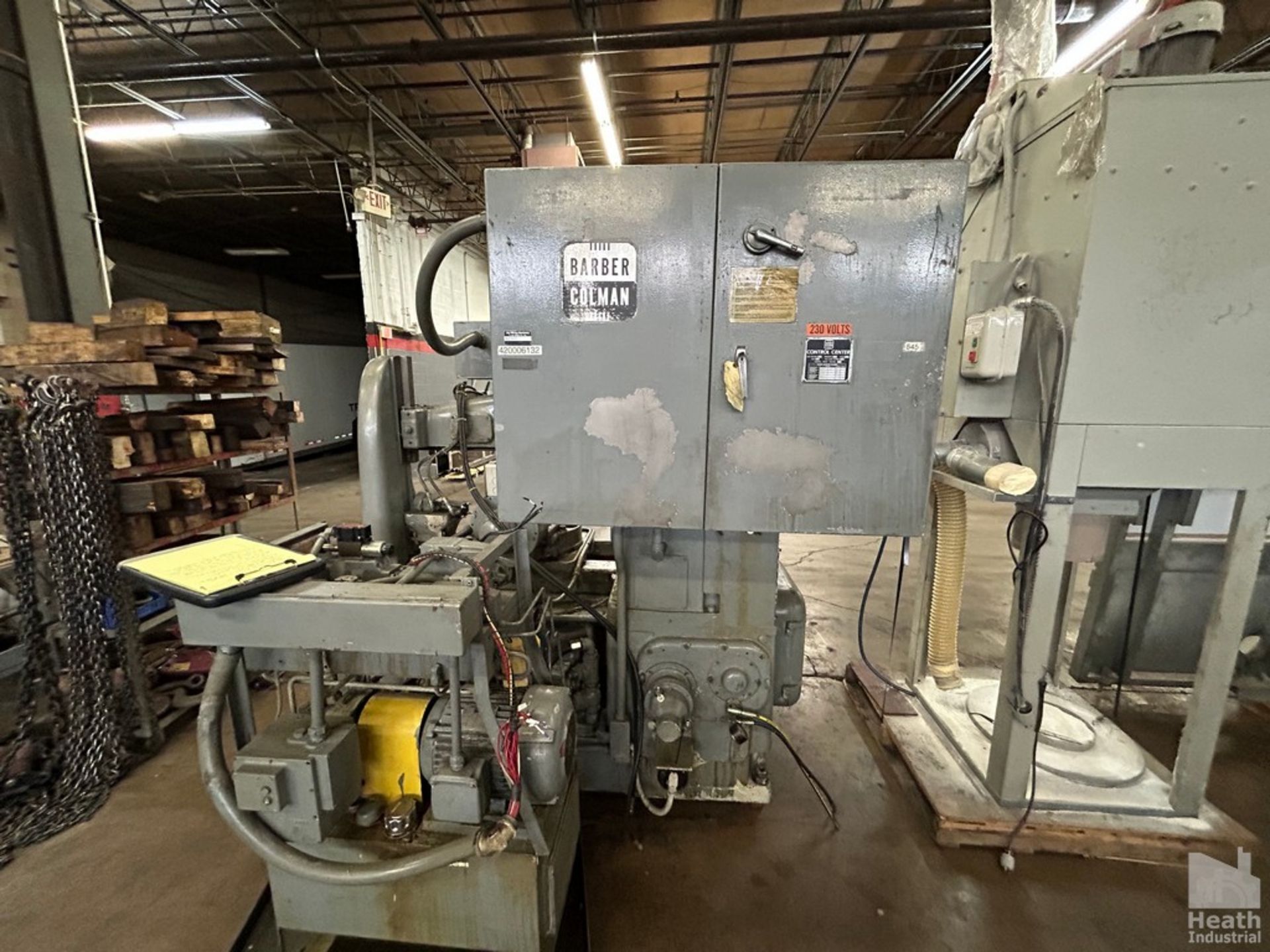 BARBER COLEMAN MODEL 14-15 AUTOOMATIC HORIZONTAL GEAR HOBBER, S/N 986 ...