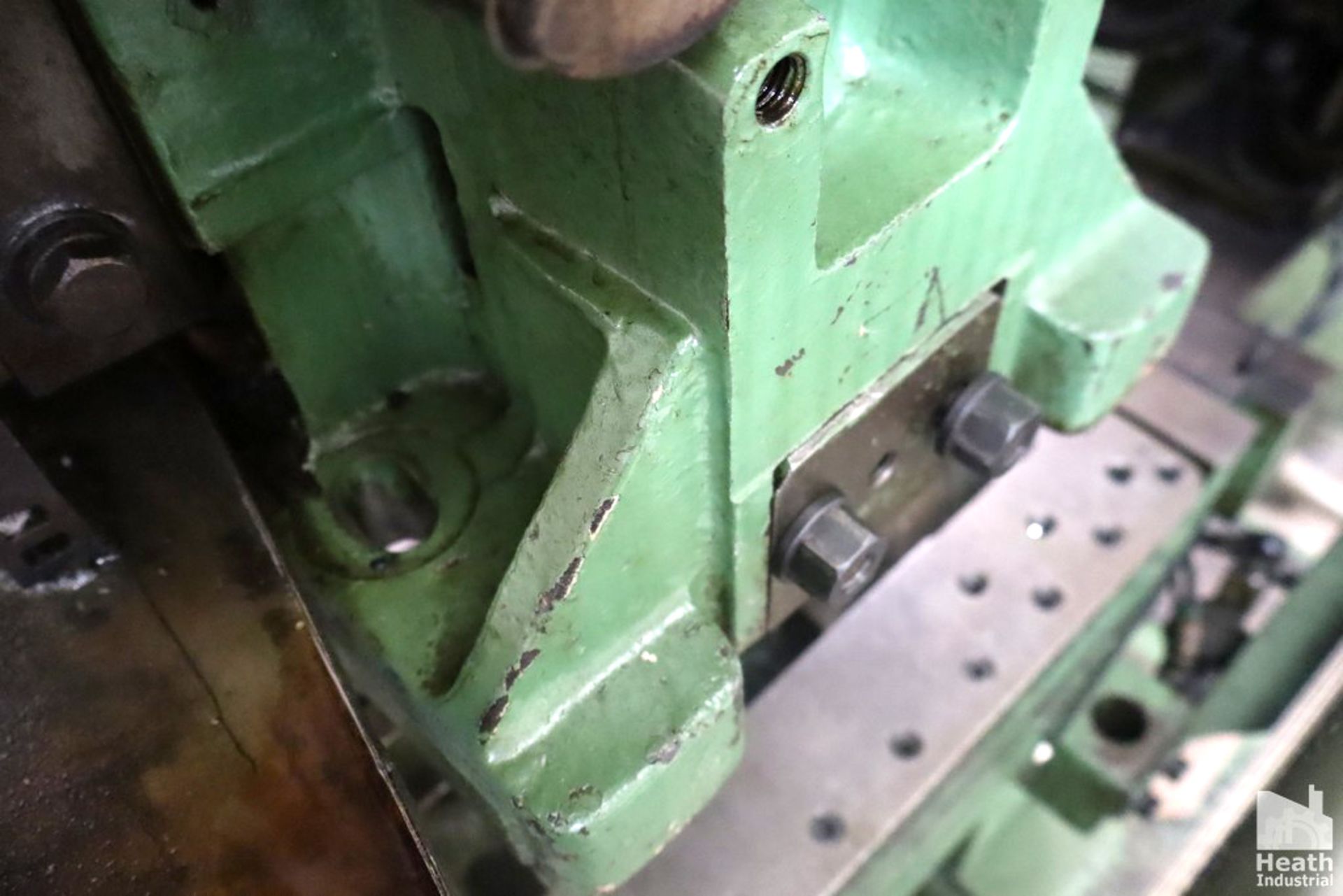PERKINS 15-S 15 TON GAP FRAME PUNCH PRESS-1.25" STROKE-2.25" RAM ADJUST ...