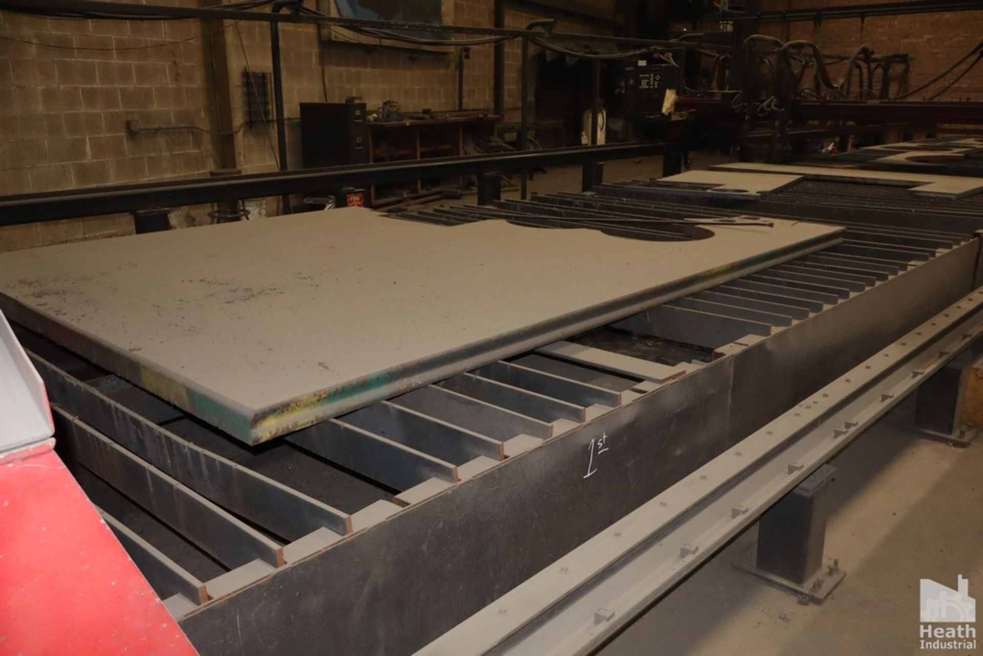 MESSER 10â€™X60â€™ CNC OXY CUTTING SYSTEM CONSISTING OF 2 â€“ 5 HEAD ...
