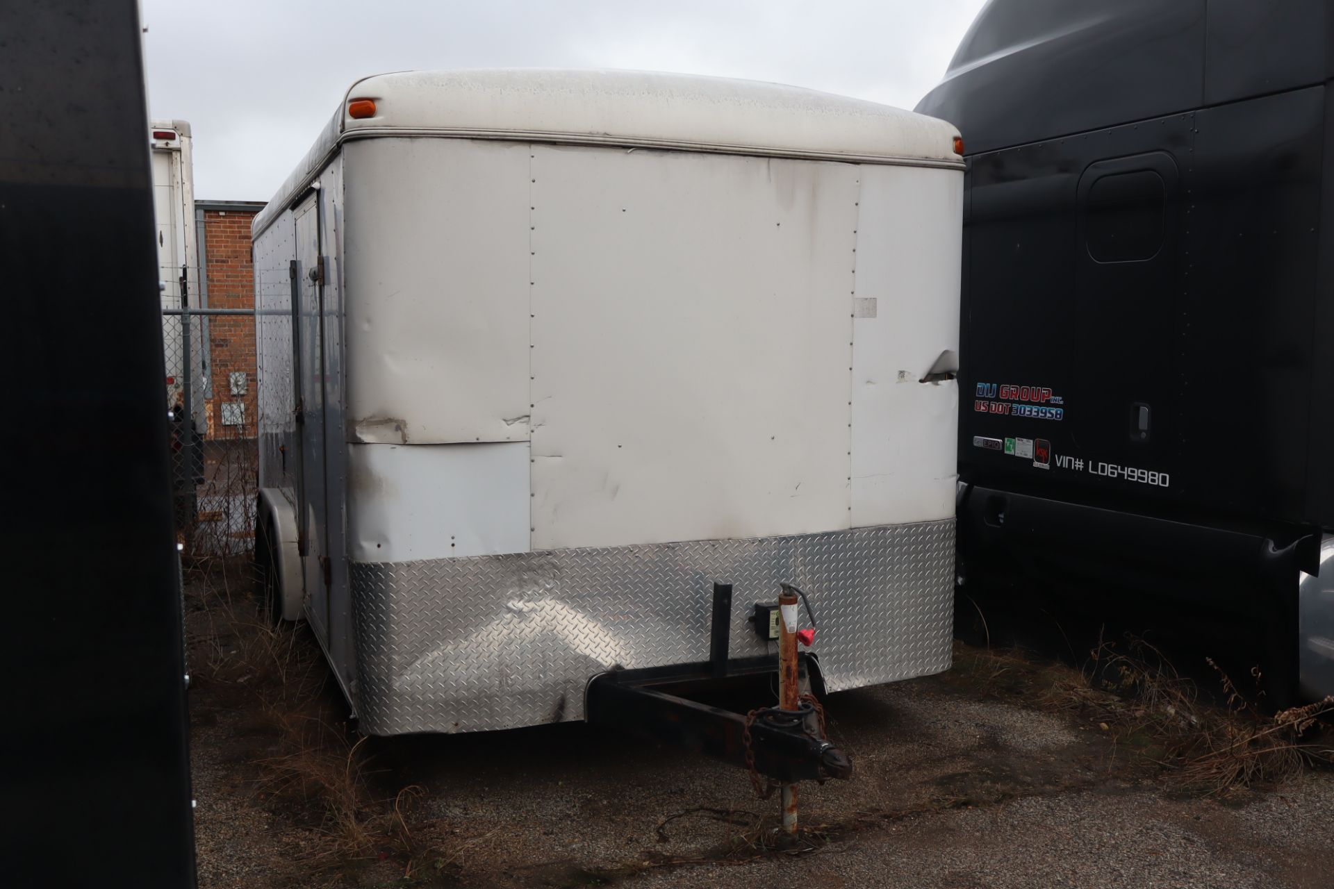 UNITED EXPRESS 16' TANDEM AXLE ENCLOSED TRAILER VIN 48BTE16273A062951 ...