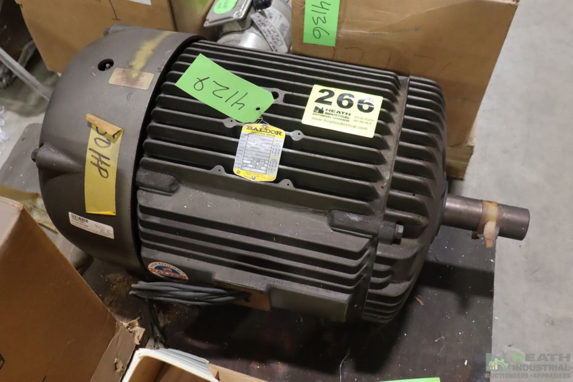 BALDOR MODEL M4115T 50 HP ELECTRIC MOTOR
