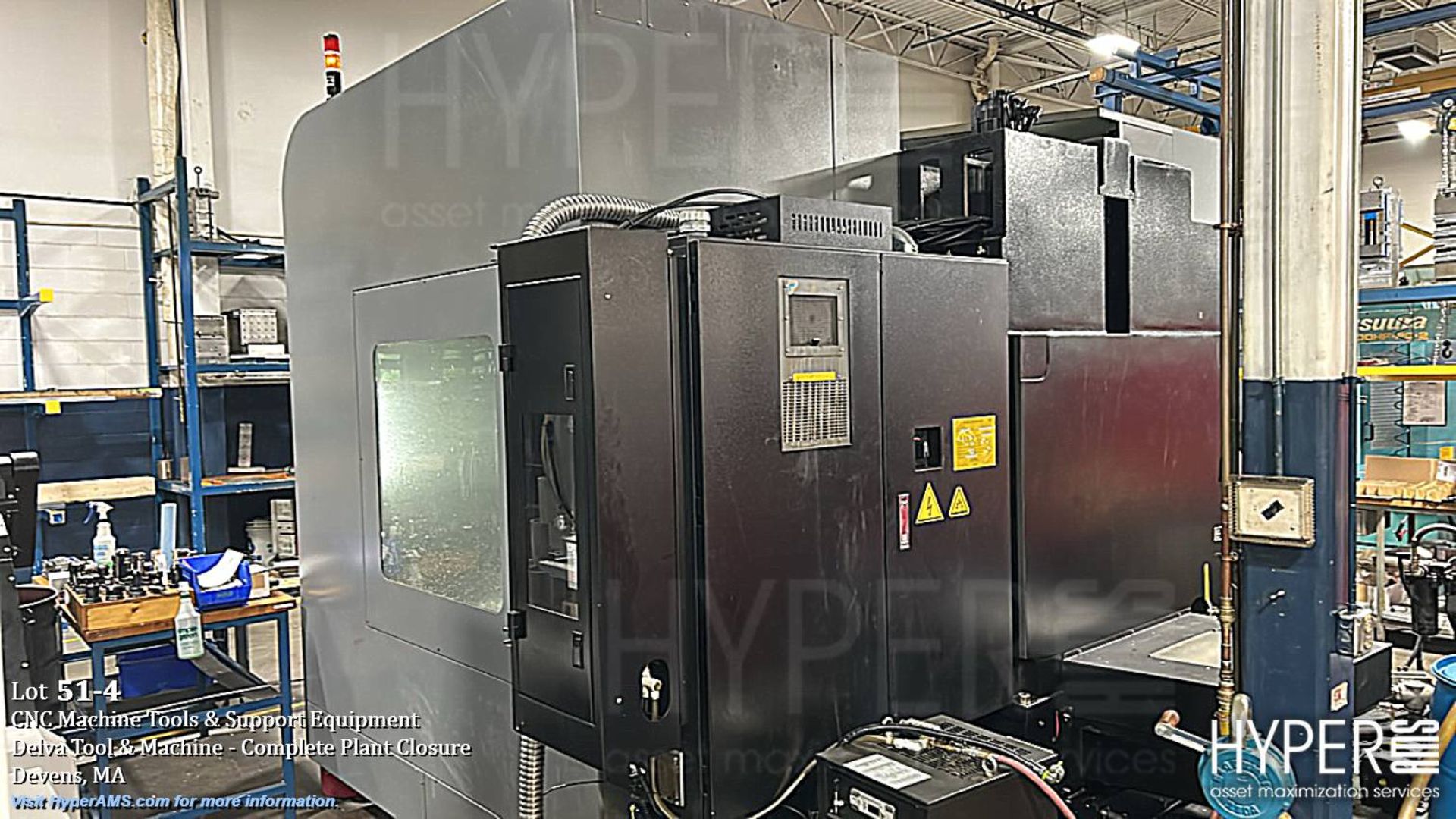 Hurco VMX64 CNC Vertical Machining Center, 3-Axis, 30 HP, Control ...