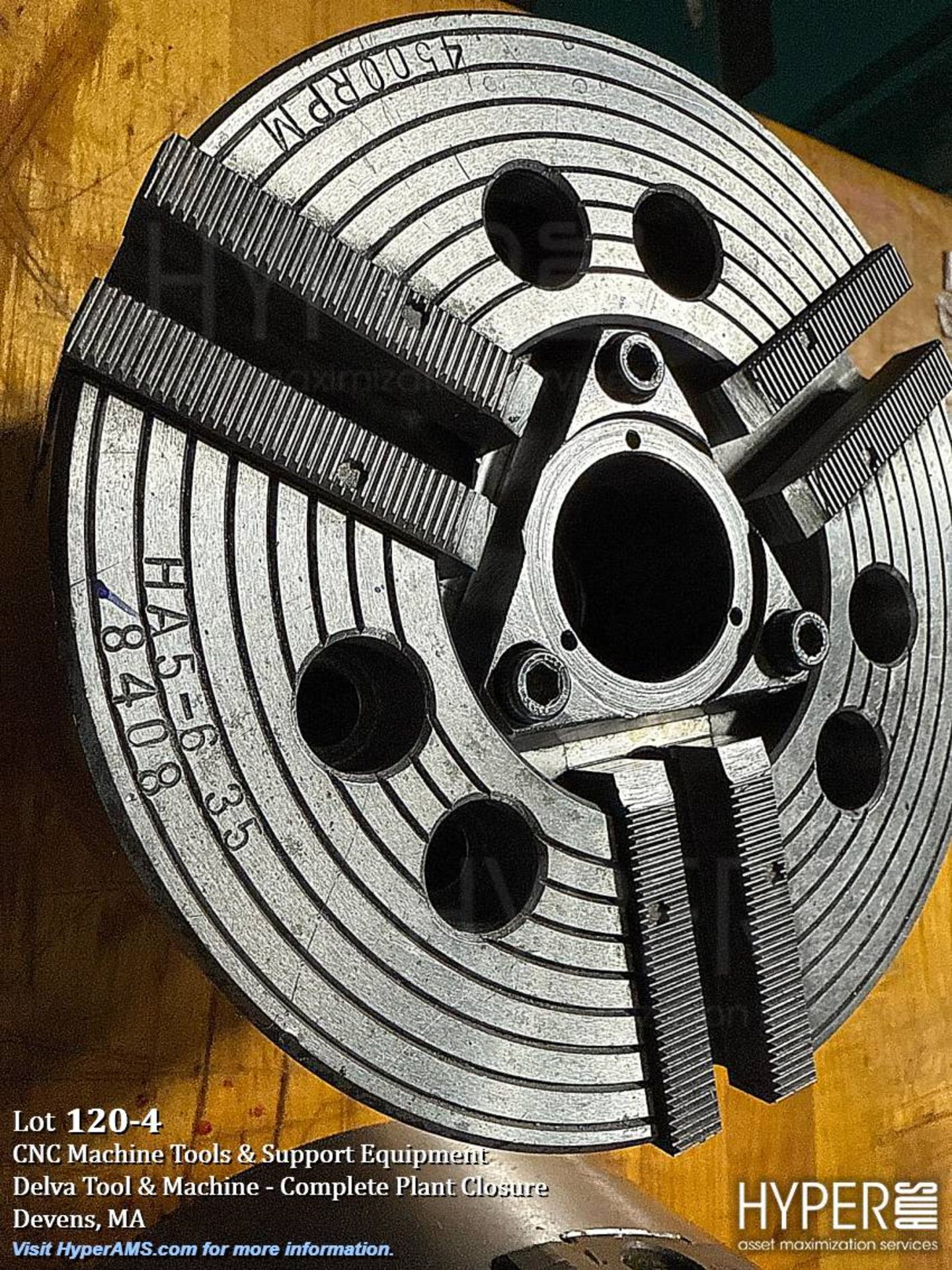 (3) Kitagawa , NCSE and MMK 3 jaw chucks, 9â€ / 8â€ / 6.5â€