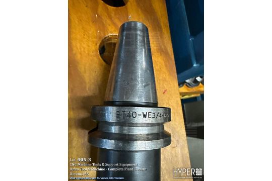 BT 35 and BT 40 tool holders, approx. 18