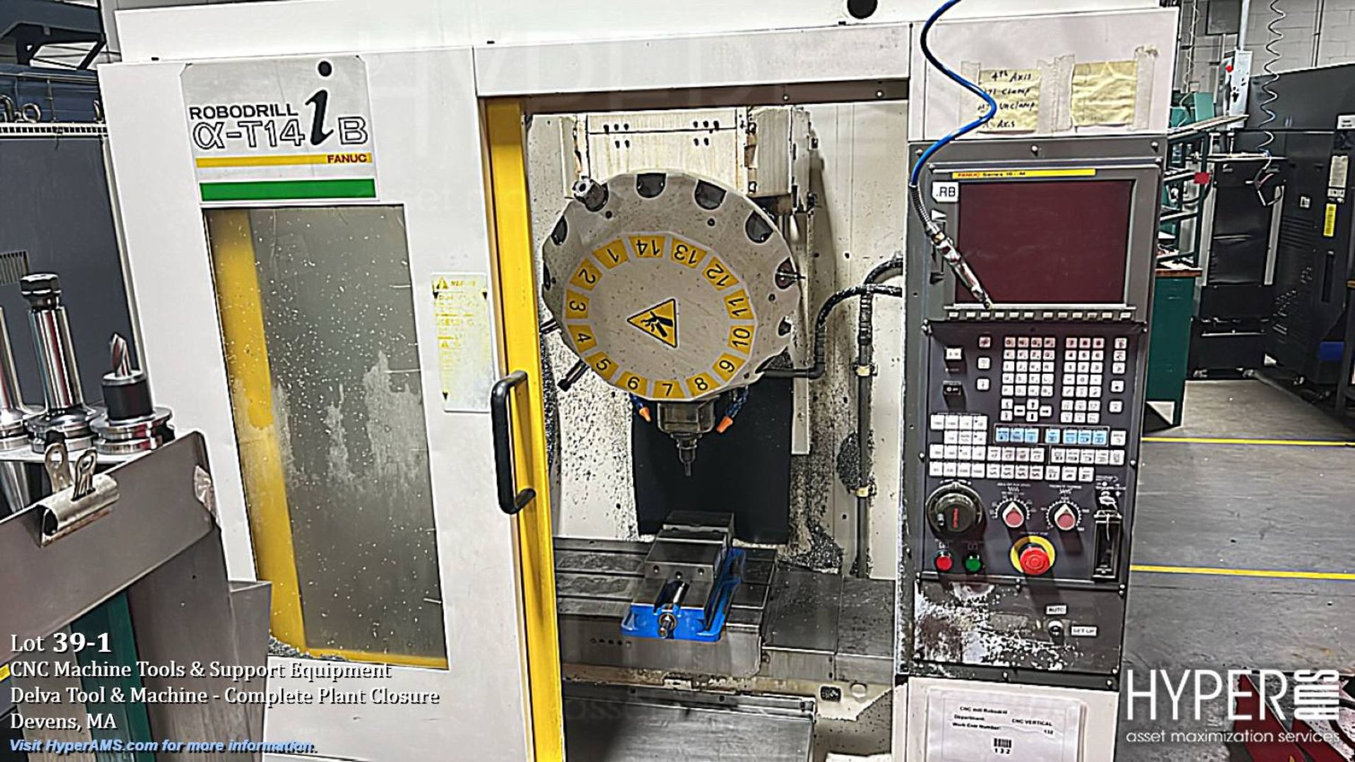 FANUC Robodrill Î±-T14iB CNC Milling Machine, Up to 10,000 RPM, 14 Tool ...