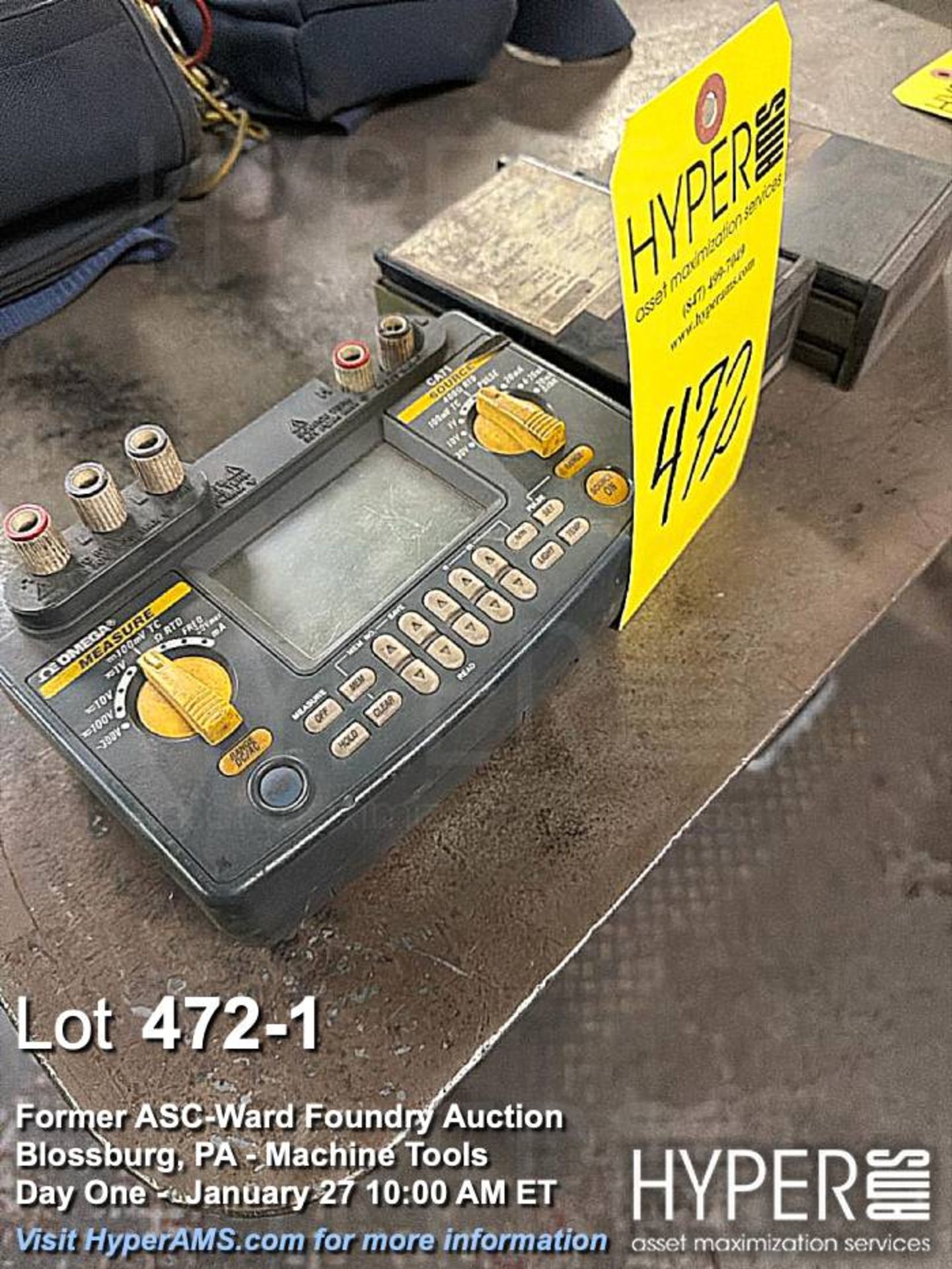 Omega DP460 Electronic Measurement and Testing Equipment, Multifunction ...
