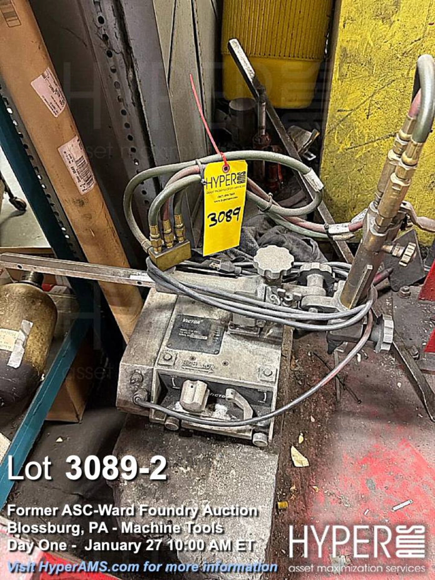 Victor VCM 200 Oxy-Fuel Track Cutting Machine, 110 Volts AC, Serial ...