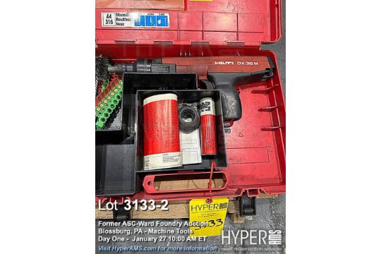 Hilti DX 36 M Powder-Actuated Tool, powder-actuated power source ...