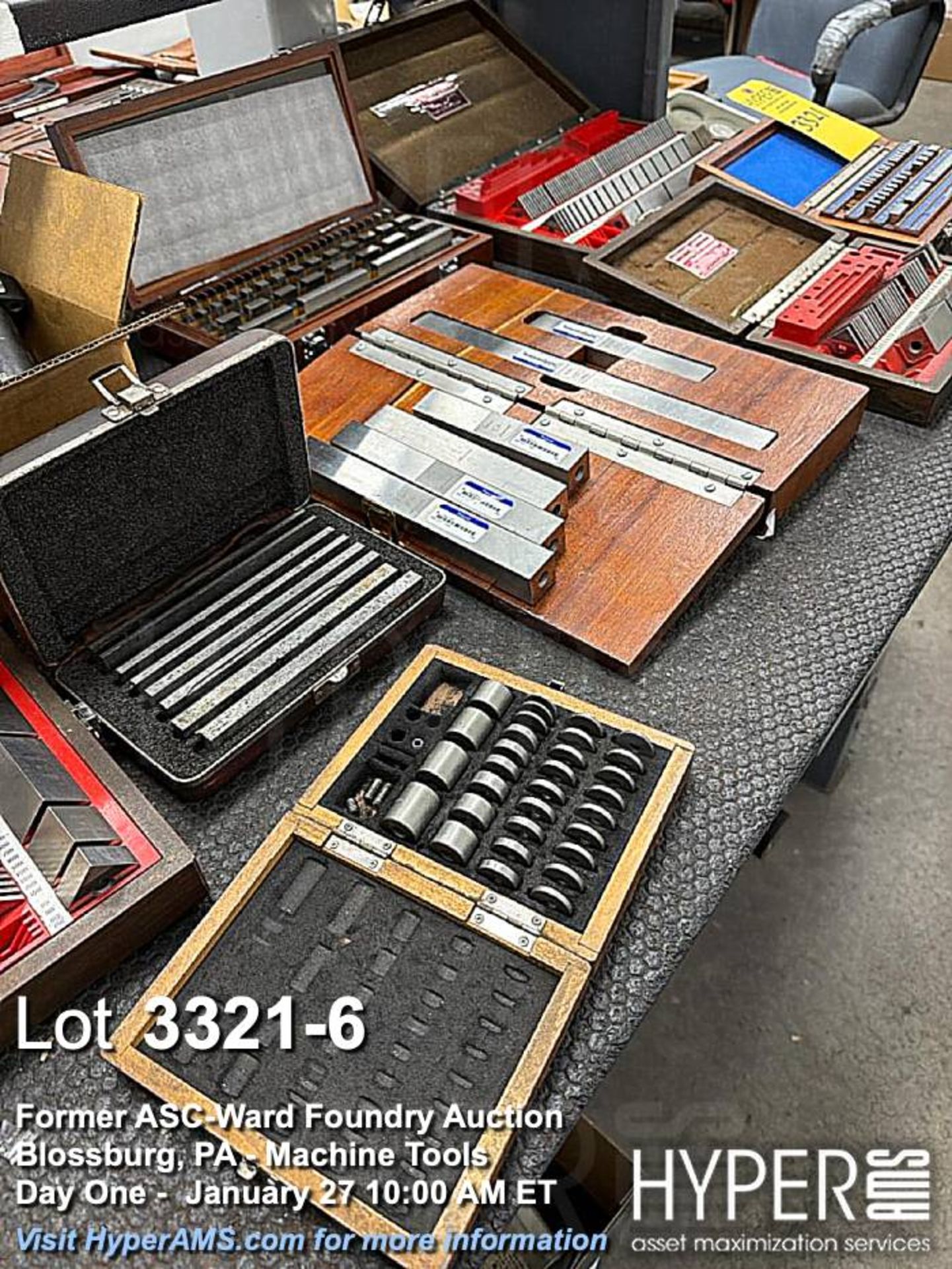Lot of various sets including: Brown & Sharpe Steel Gage Block Set ...