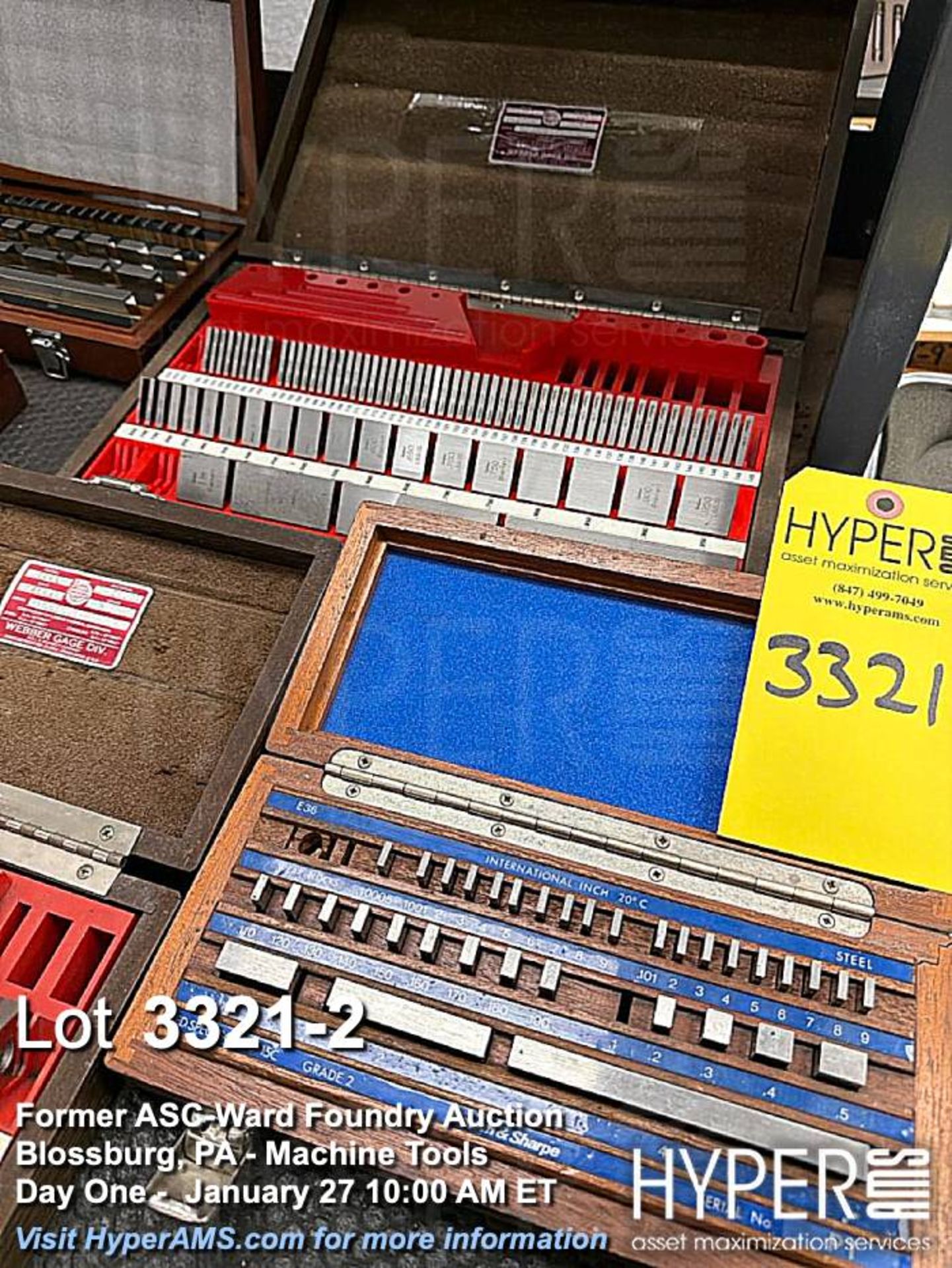 Lot of various sets including: Brown & Sharpe Steel Gage Block Set ...