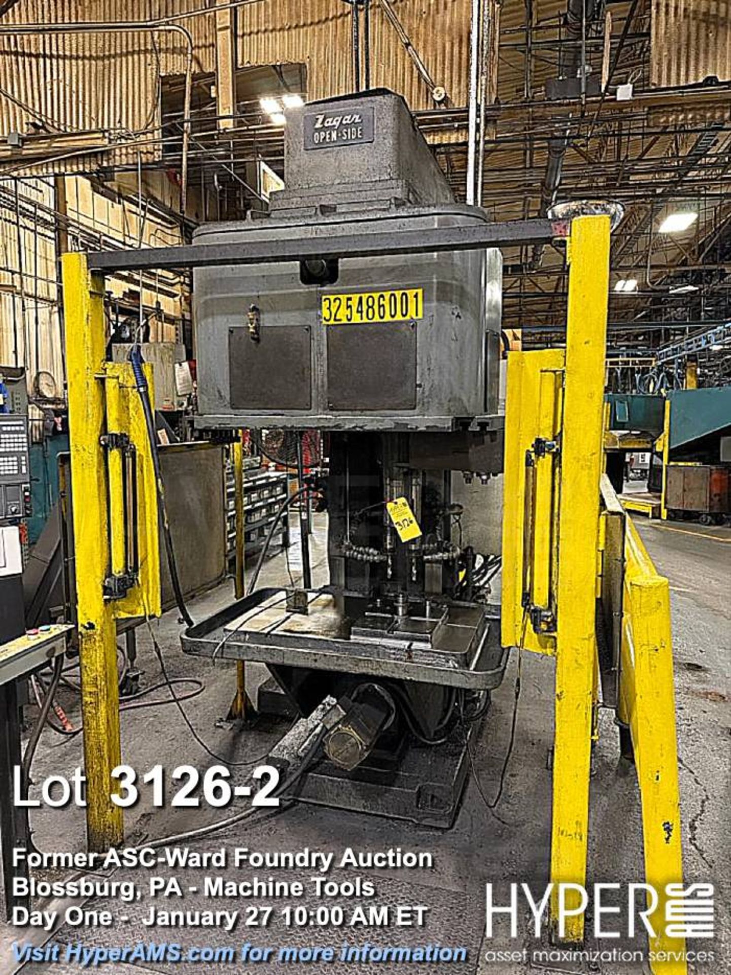 Zagar Open-Side Industrial Drilling Machine, Power Supply: Typically ...