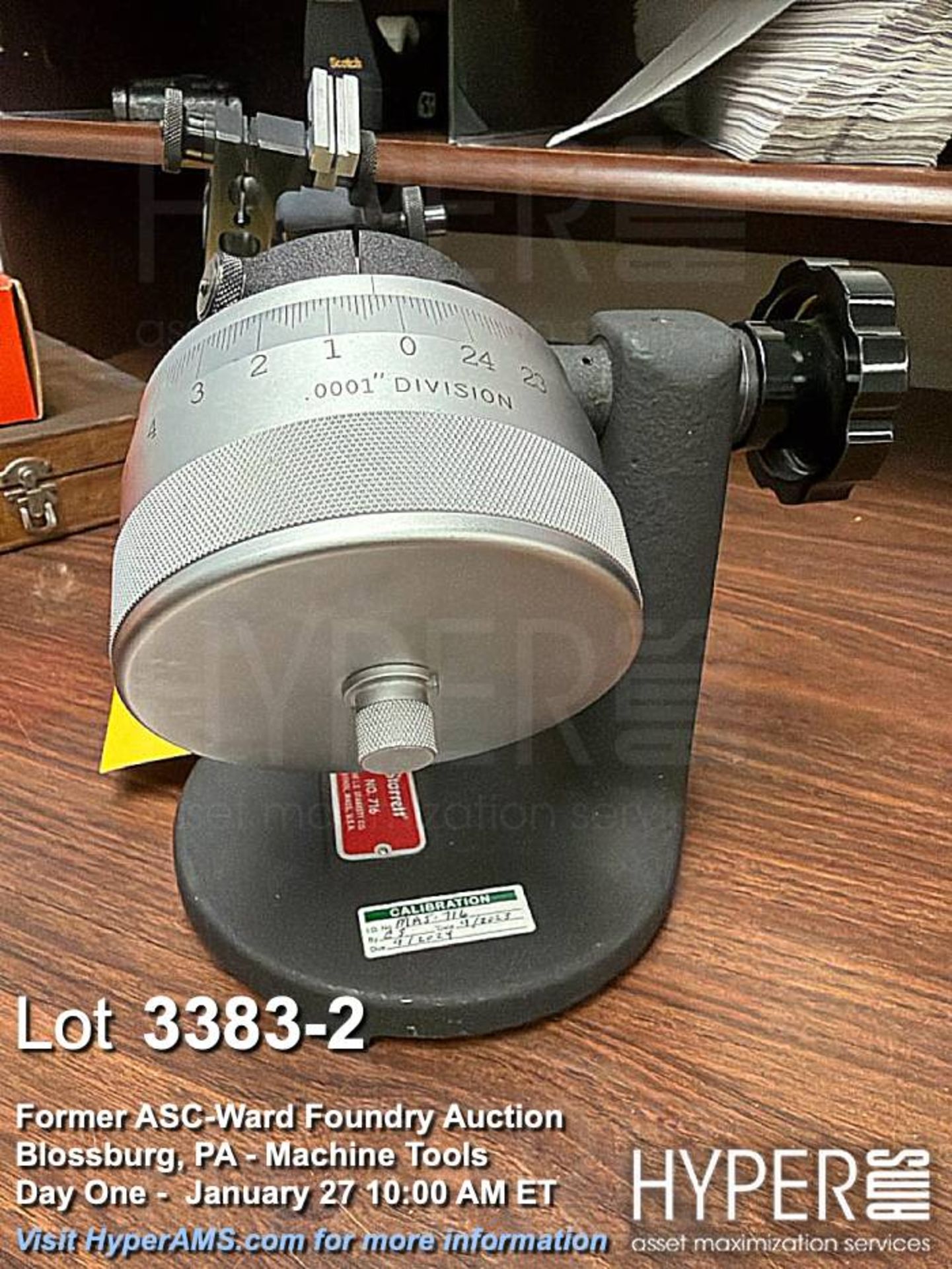 Starrett No. 716 Dial Indicator Tester, precision measurement tool ...