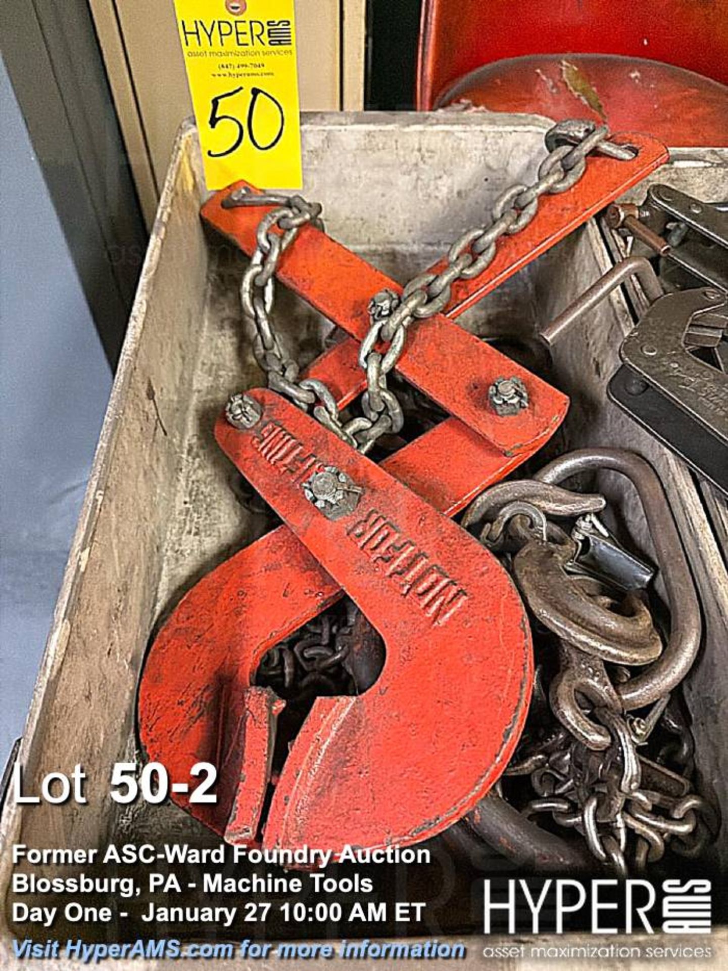 Metal workshop tools and fixtures, including C-clamps, V-blocks, angle ...