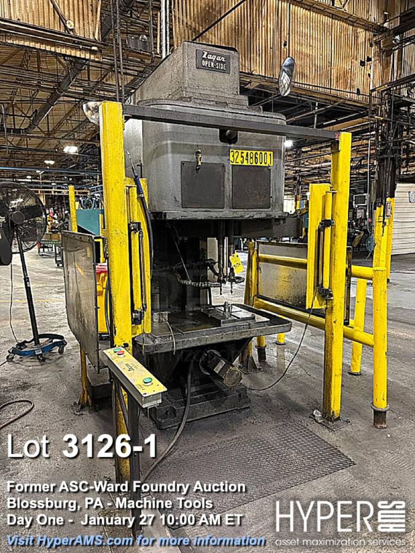 Zagar Open-Side Industrial Drilling Machine, Power Supply: Typically ...