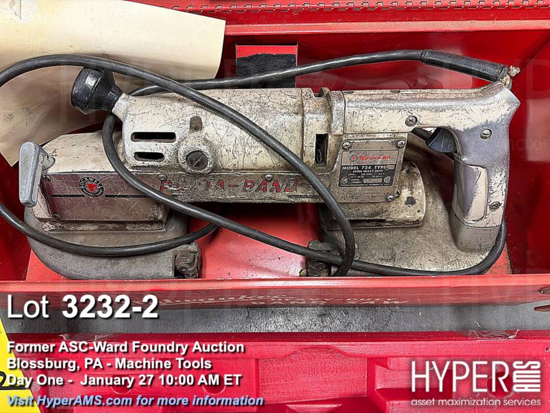 Lot: Milwaukee 74-16 Portable Band Saw & Proto J6121F Torque Wrench Set ...