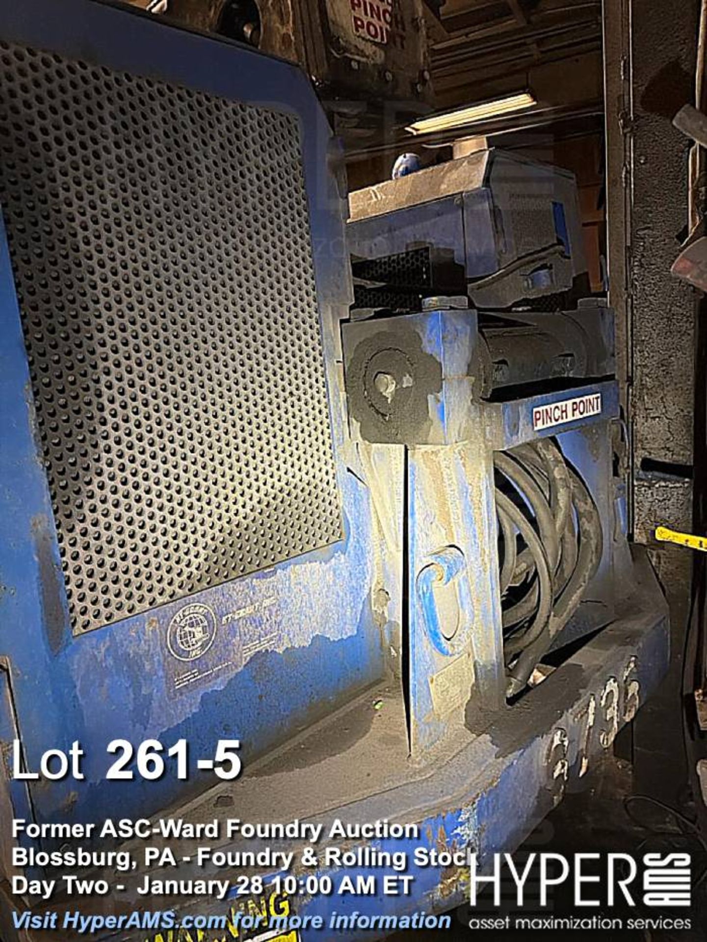 KT-Grant KT-30LS track mounted, remote operated impact hammer, double ...